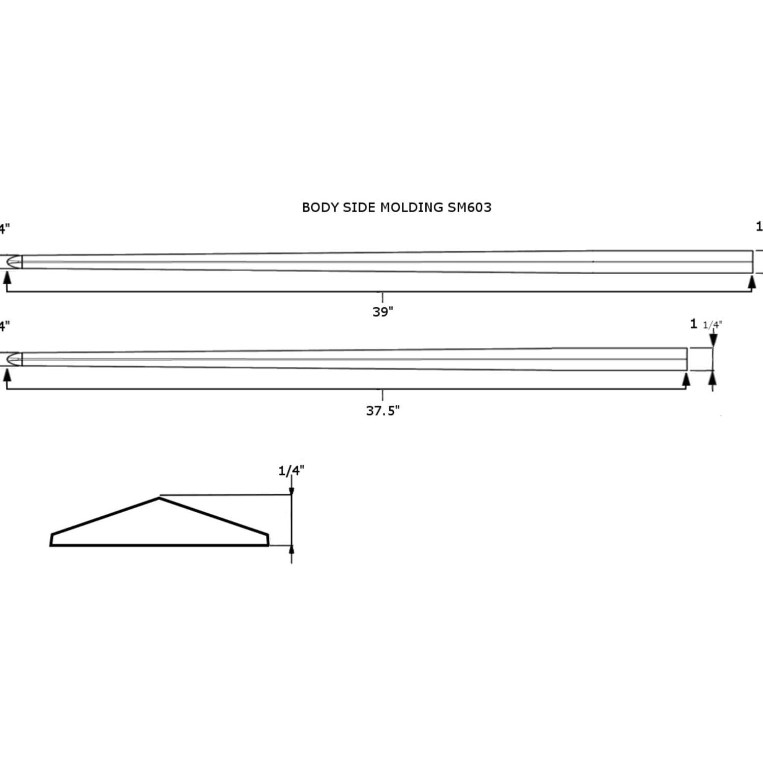 Best Side Body Panel Molding for Cars, Trucks & SUVs