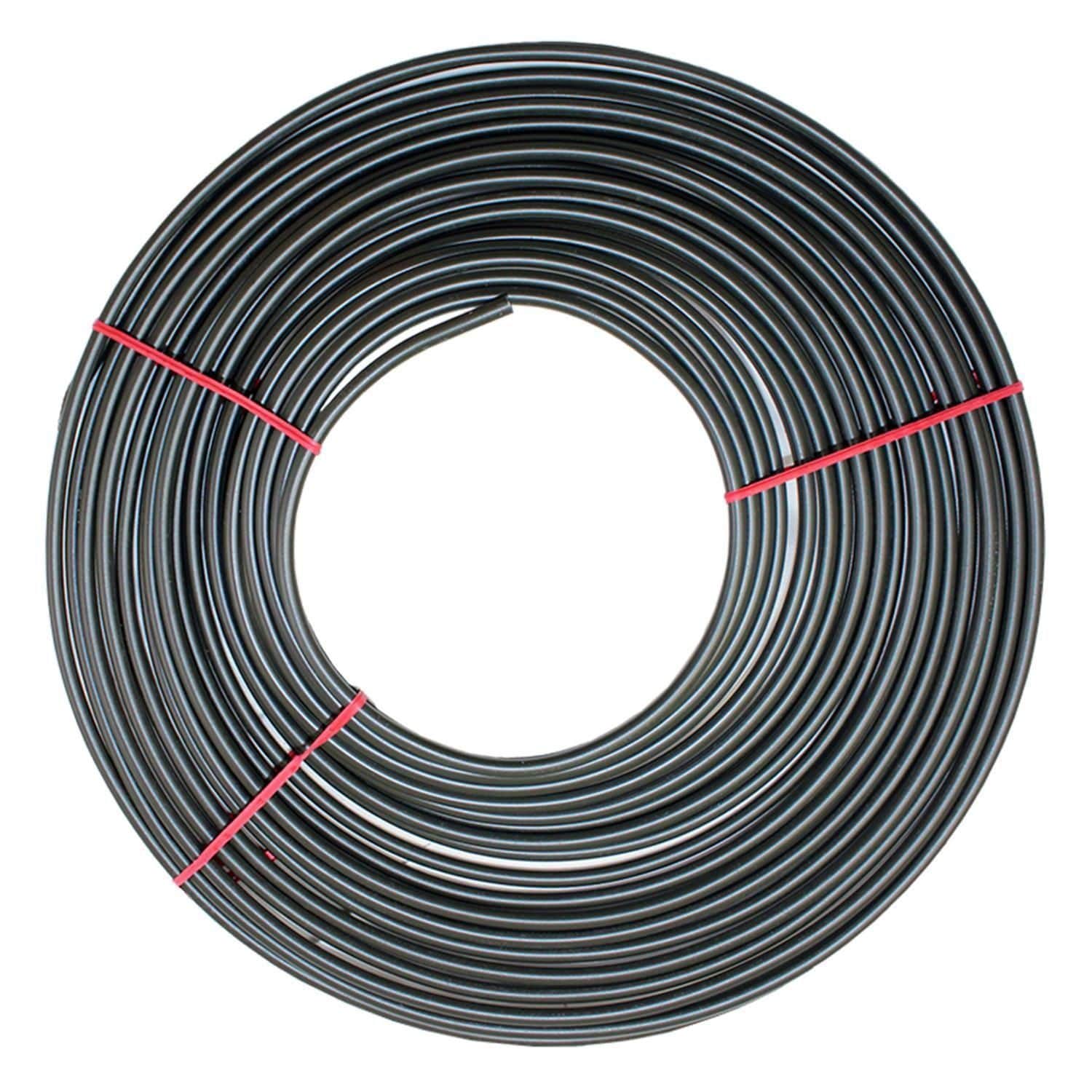 AGS Poly Armour 1/4in x 50in PVF Steel Brake Line Tubing Coil | AutoZone