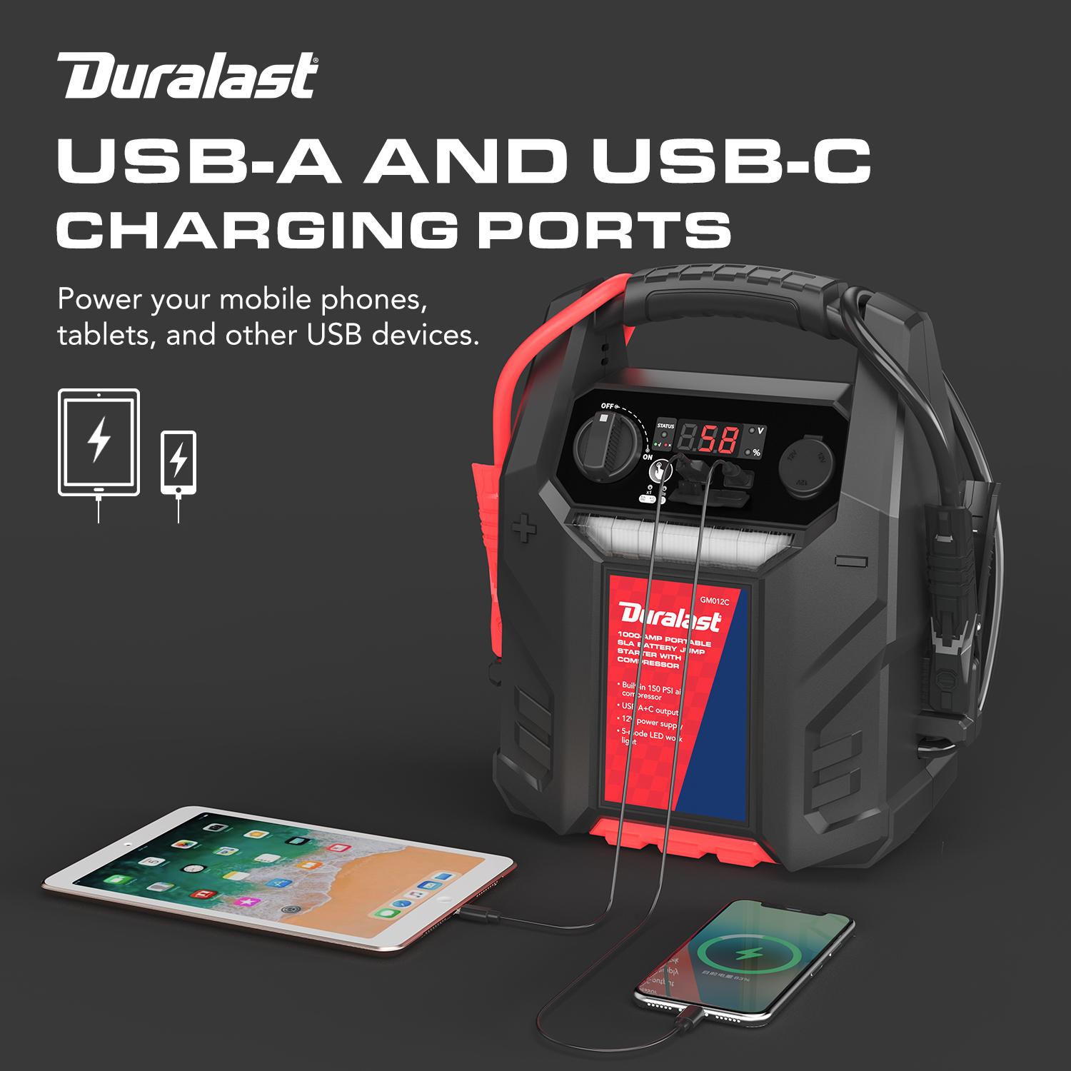 Duralast 1200 Amp Vehicle Jump Starter | AutoZone