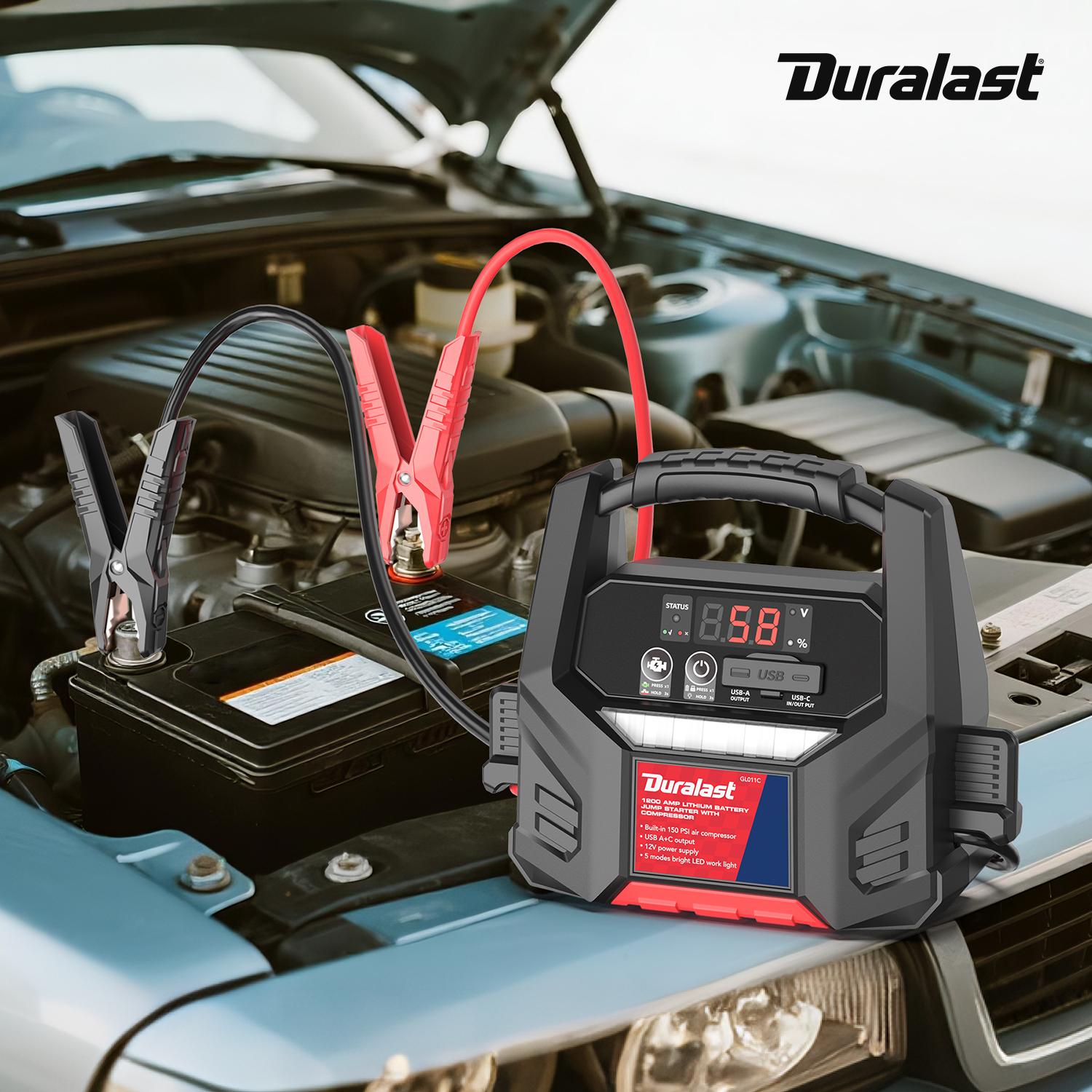 Duralast 1200 Amp Vehicle Jump Starter | AutoZone