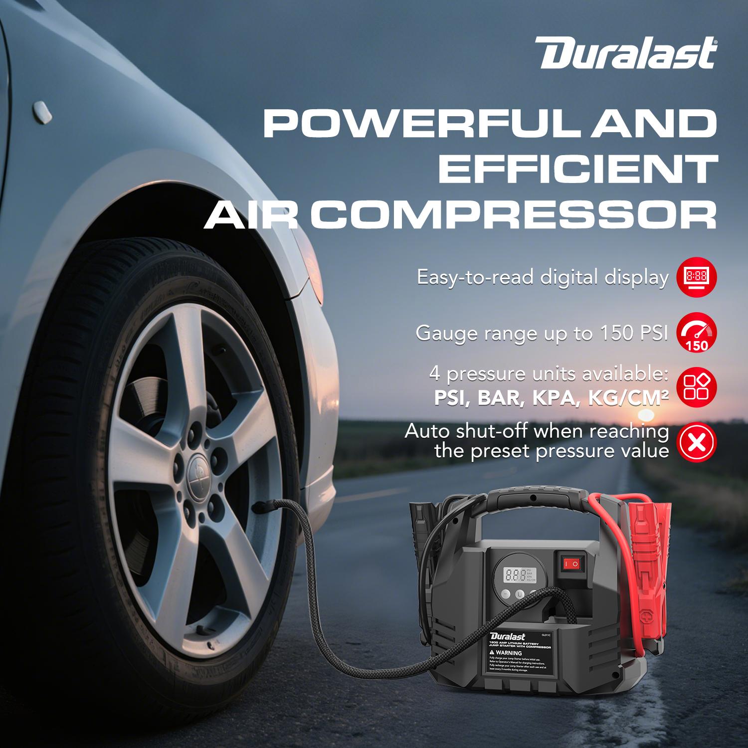 Duralast 1200 Amp Vehicle Jump Starter | AutoZone