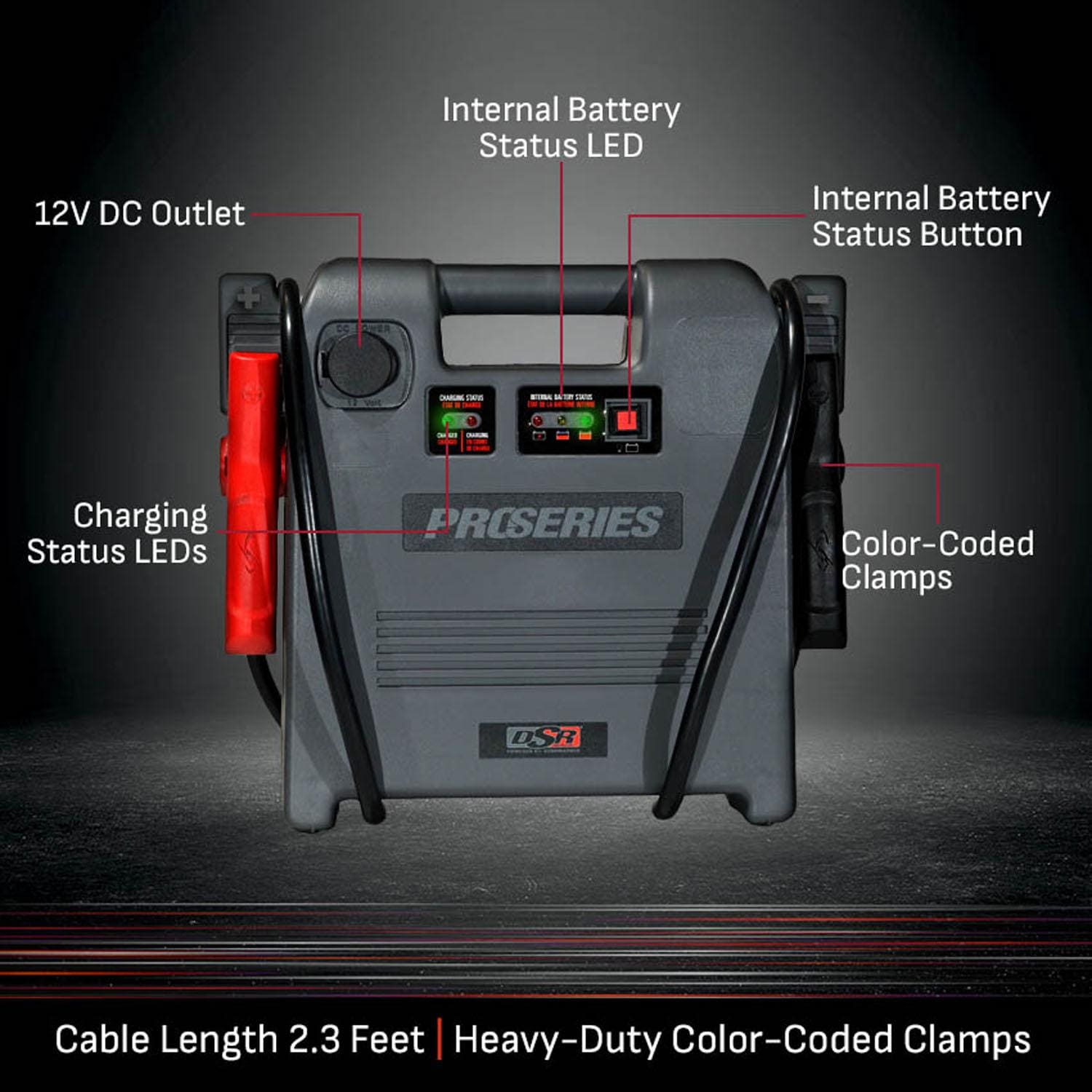 DSR 1,800 Amps Jump Starter DSR119 | AutoZone