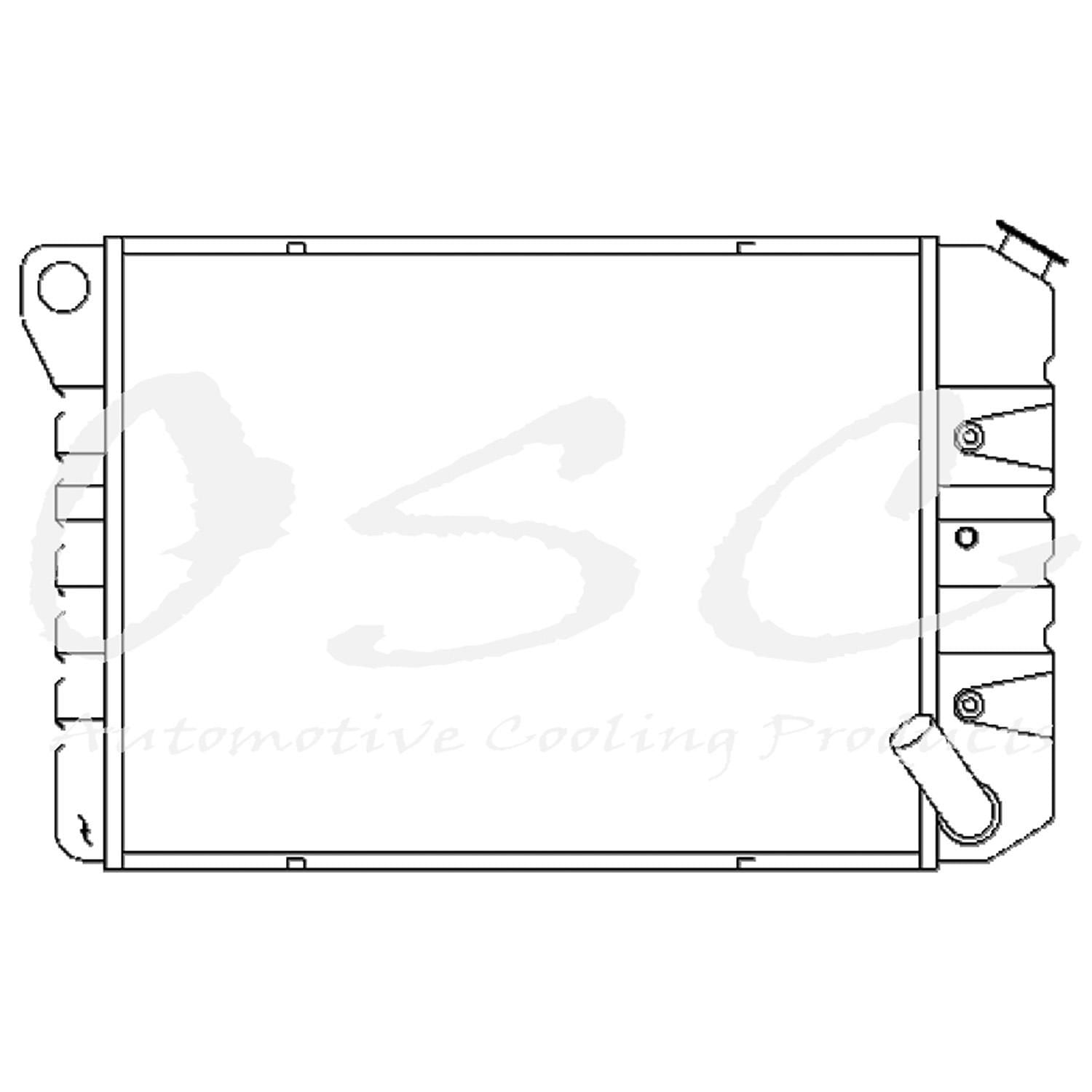 OSC Radiator OSC717 | AutoZone