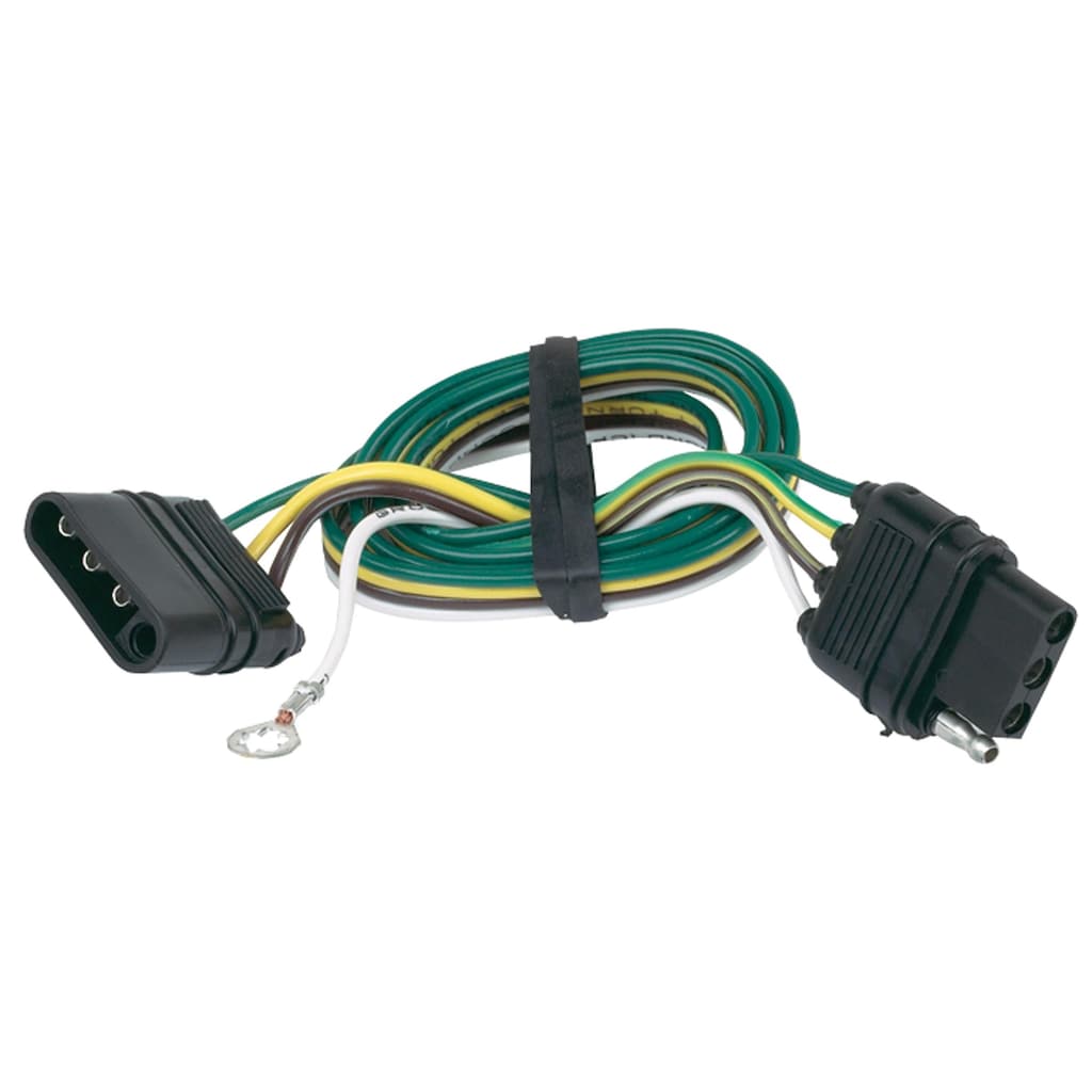 Hopkins Towing Solution 4 Wire Flat Connector Vehicle to Trailer Wiring ...