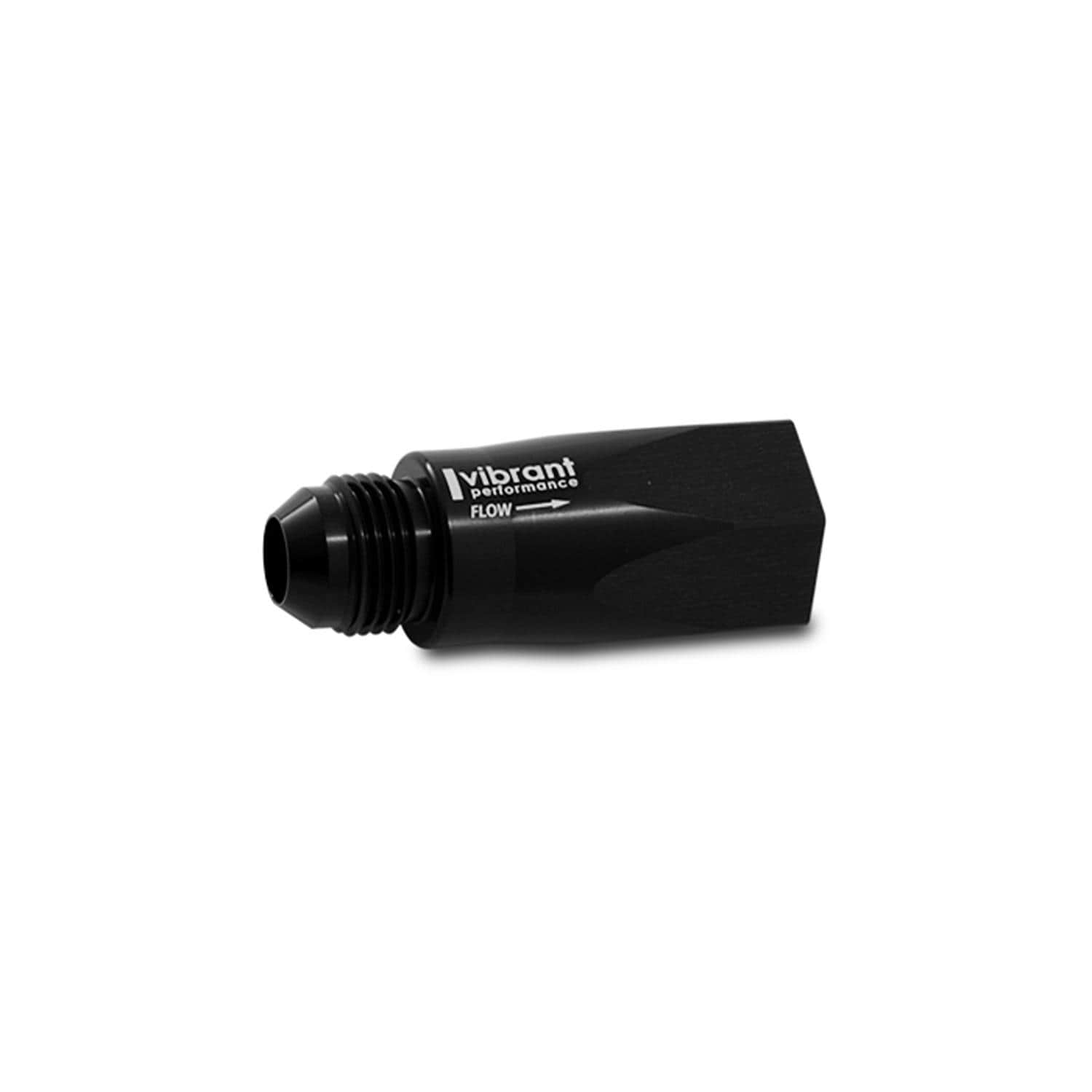 Vibrant Performance Ball Style Inline One Way Check Valve, Male AN: -6 ...