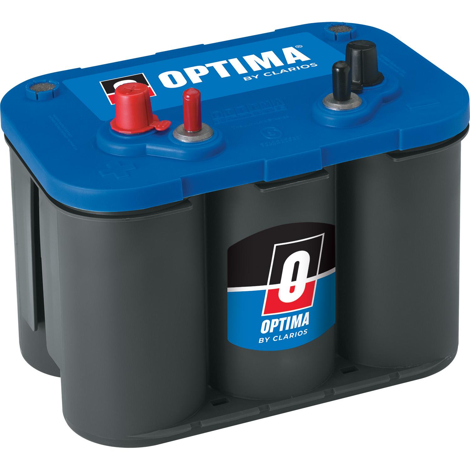 OPTIMA Blue Top Group Size 34 Marine Starting Absorbed Glass Mat (AGM ...