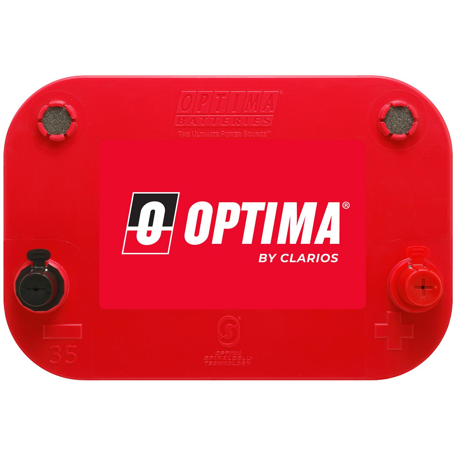 OPTIMA Red Top Group Size 35 Absorbed Glass Mat (AGM) Battery 35 | AutoZone