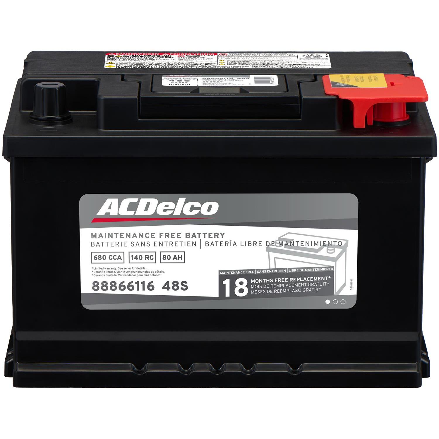 ACDelco Silver Group Size 48 Battery 48S | AutoZone