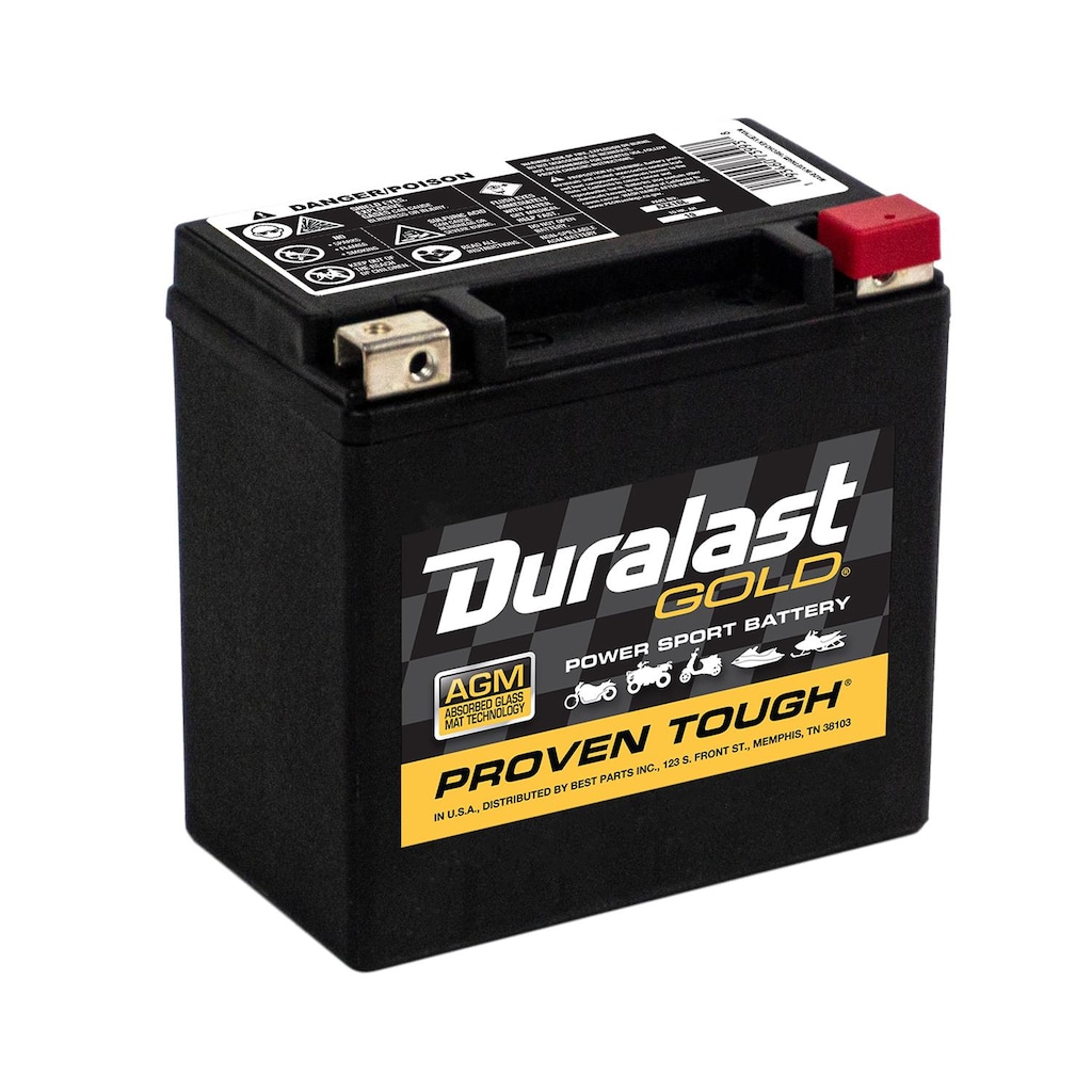 Duralast Gold AGM Battery / Group Size Powersport AZX16L | AutoZone