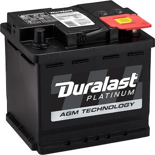 Duralast Platinum Group Size 140R / H4 Absorbed Glass Mat (AGM) Battery ...