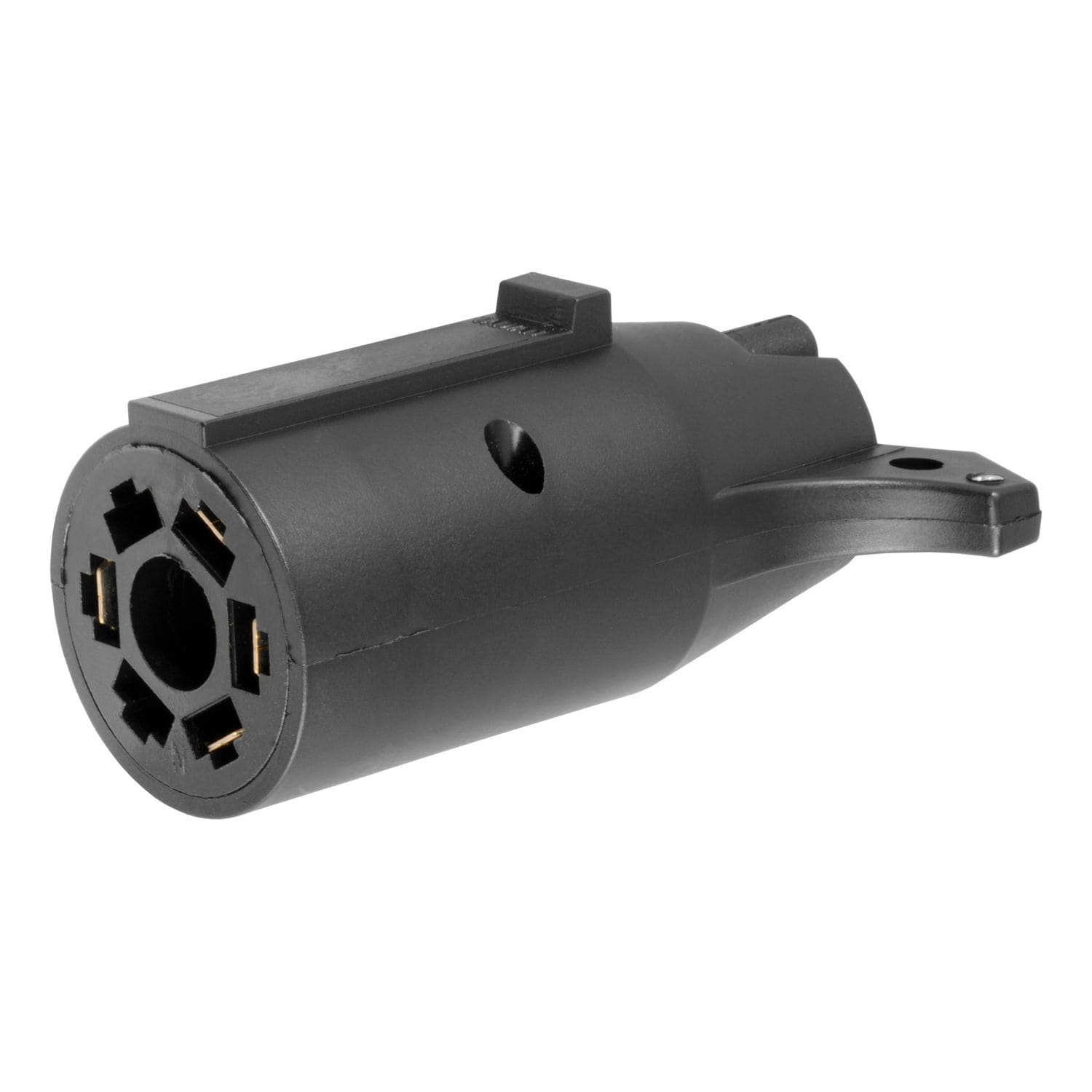 CURT 7-Way RV Blade Vehicle to 4-Way Flat Trailer Electrical Adapter ...