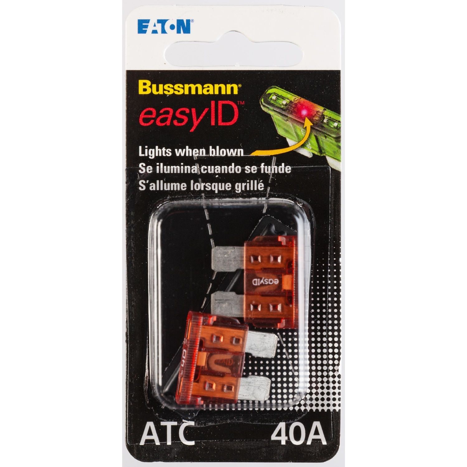 Bussmann easyID 40 Amp Illuminating Fuse 2 Pack | AutoZone