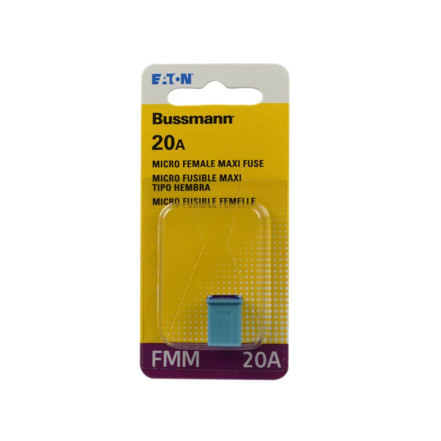 Bussmann 20 Amp Micro Female Maxi Fuse | AutoZone