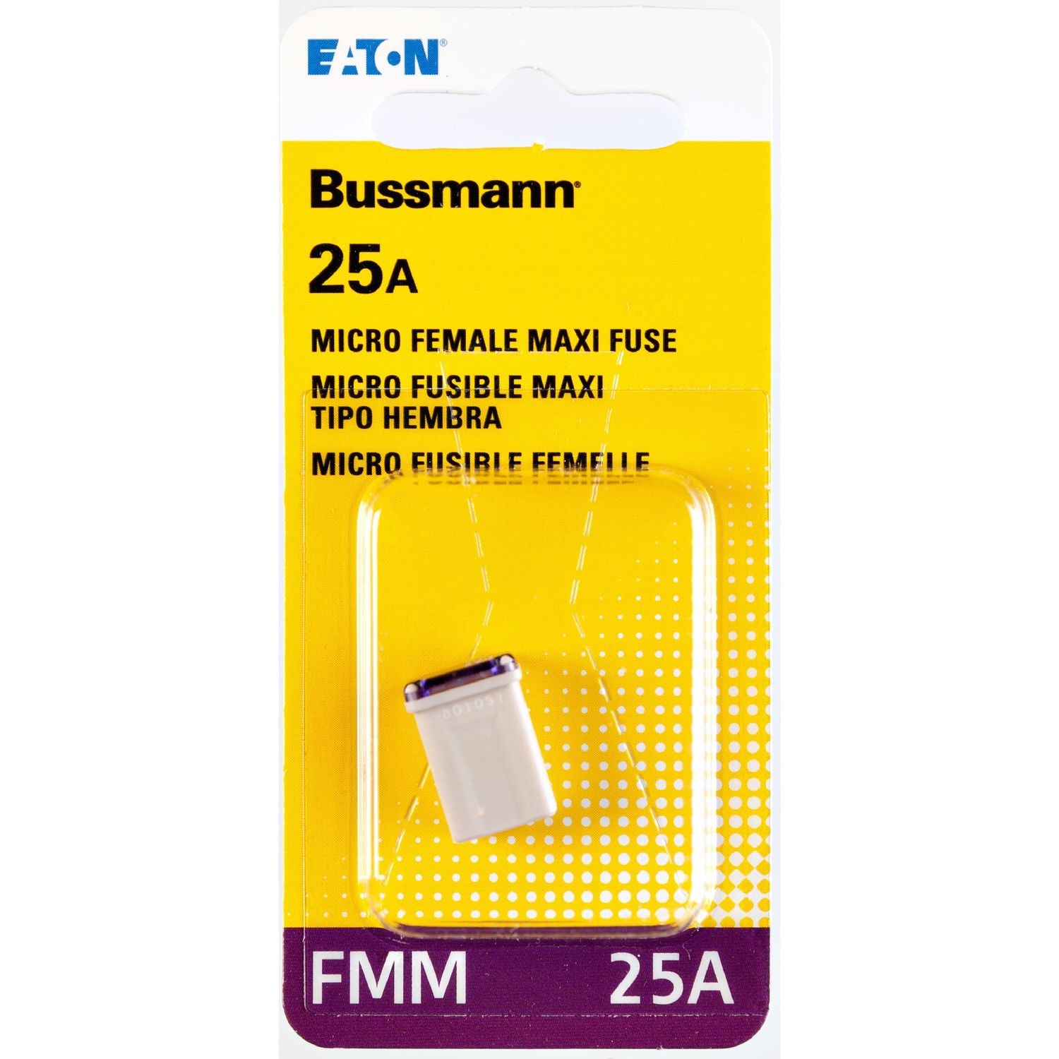 Bussmann 25 Amp Micro Female Maxi Fuse | AutoZone