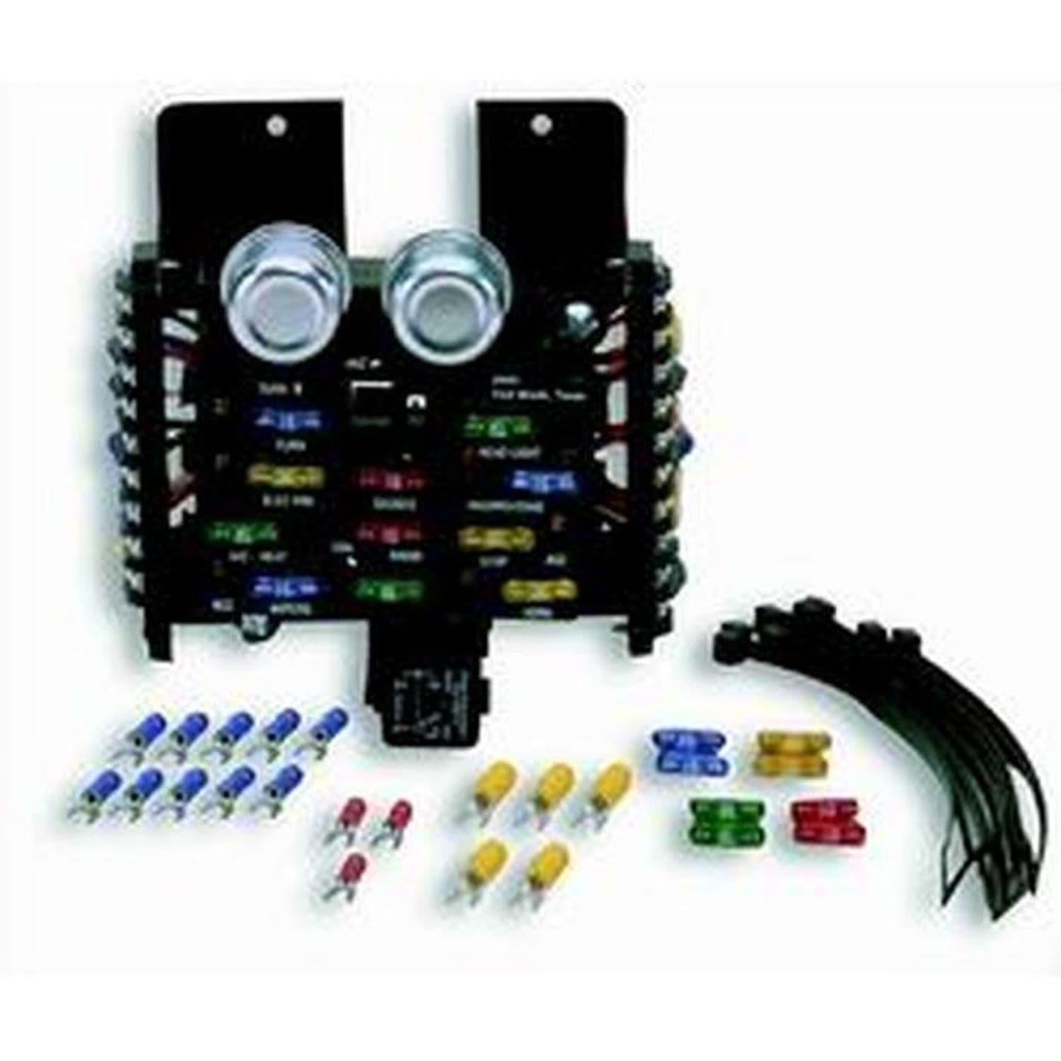 Painless Wiring Universal Style Pre-Wired 14 Circuit Fuse Block Center ...