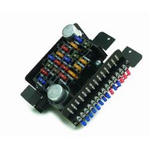 Painless Wiring Universal Style Pre-Wired 20 Circuit Fuse Block Center ...