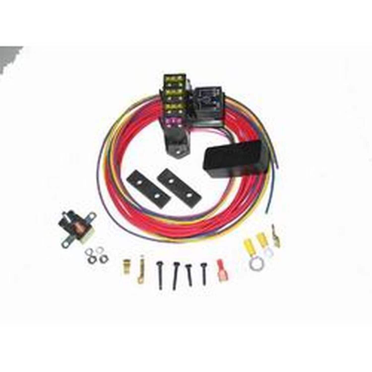 Painless Wiring CirKit Boss 3 Circuit Weatherproof Auxiliary Fuse Block ...