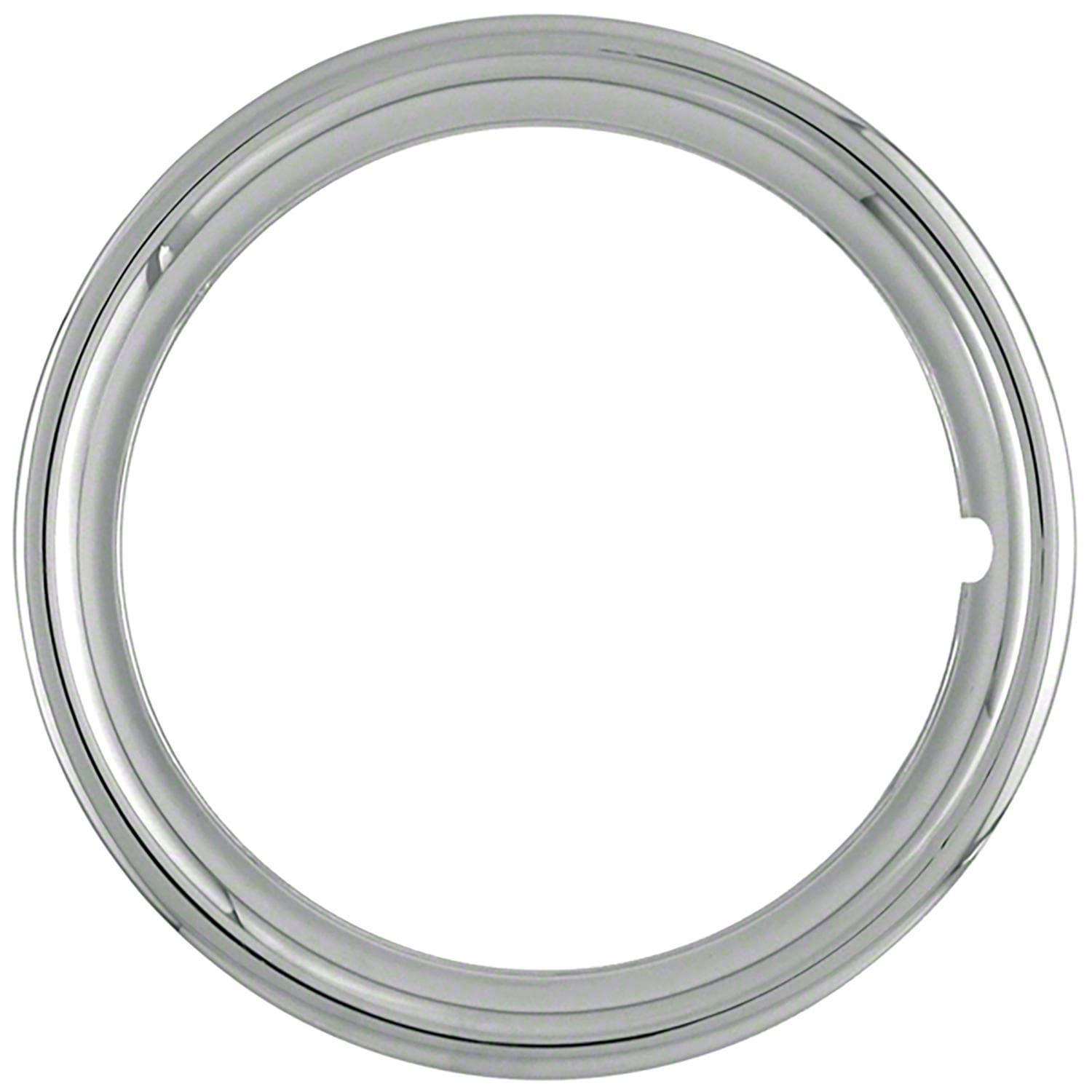 Coast to Coast Wheel Trim Ring 15in Dia 1-1/2in Depth Stainless Steel ...