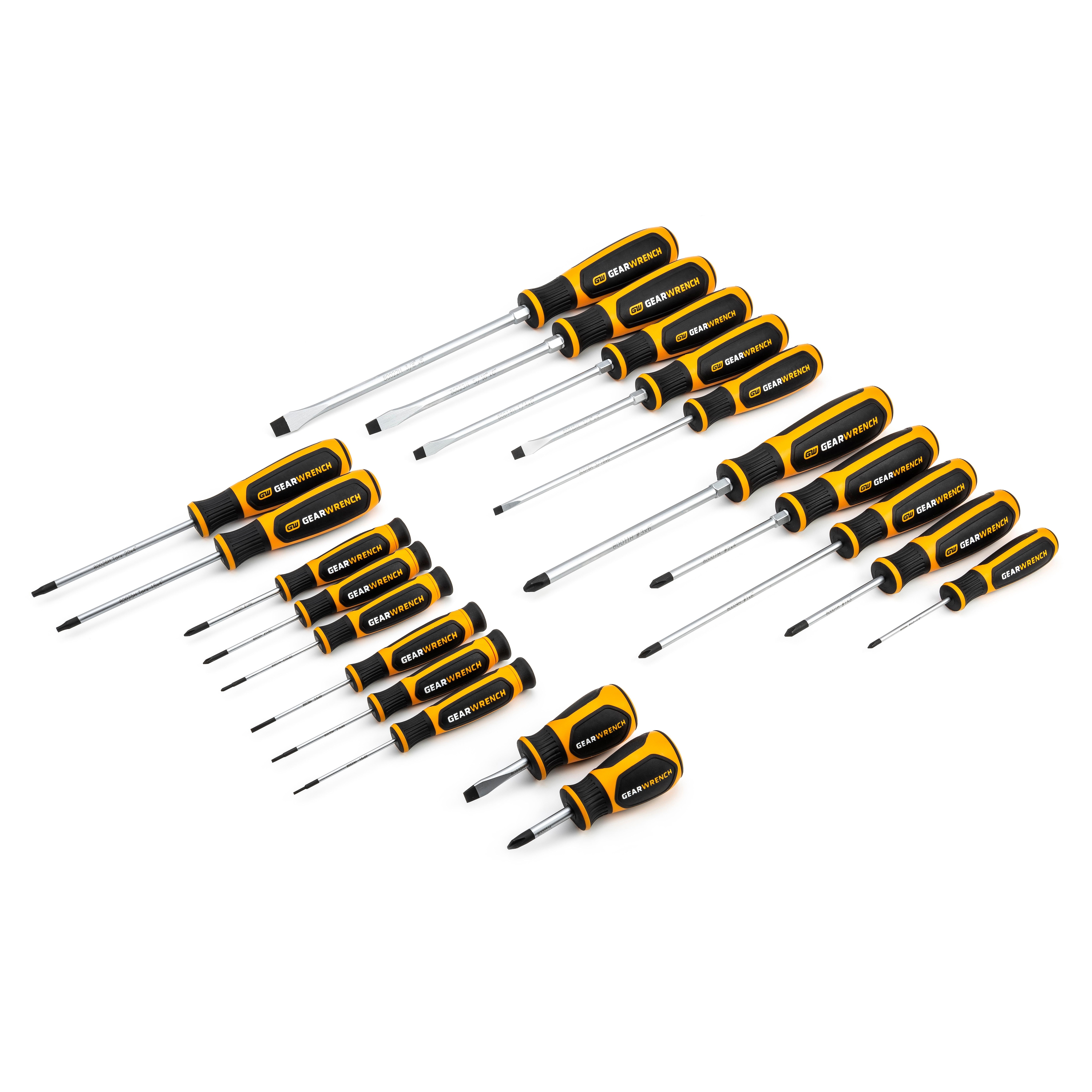 Gearwrench Master Dual Material Screwdriver Set 20 Piece | AutoZone