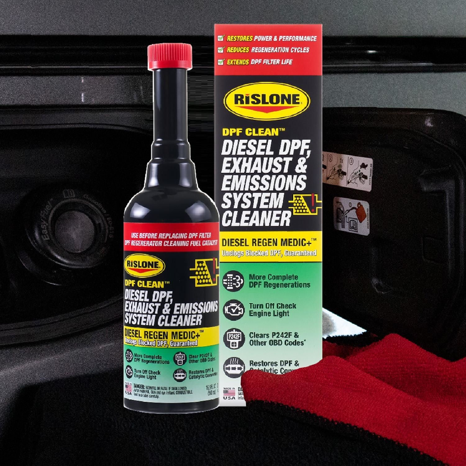 Rislone Diesel DPF, Exhaust and Emissions Cleaner 16.9oz | AutoZone