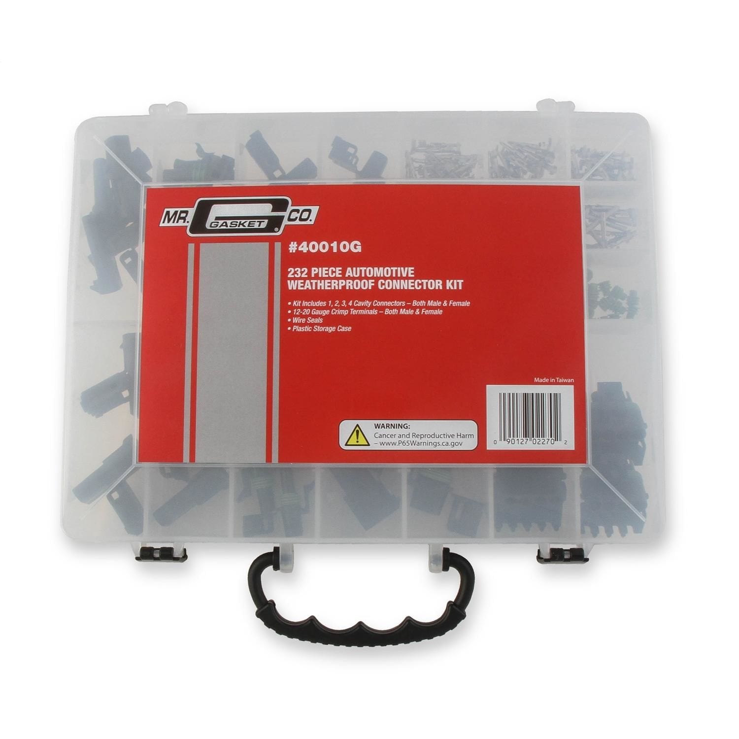 Mr Gasket Weatherproof Connector Kit 232 Piece | AutoZone