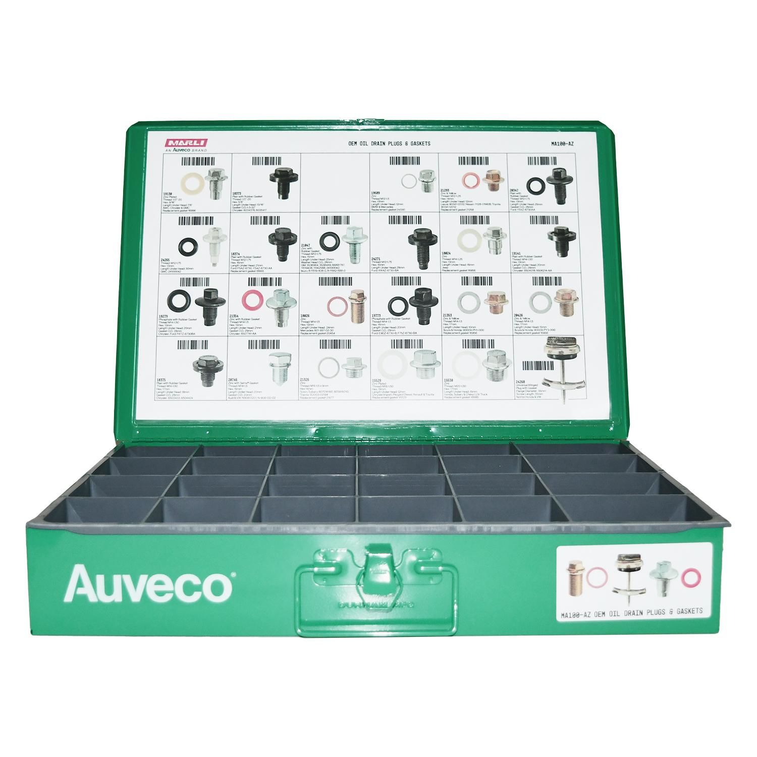Auveco Engine Oil Drain Plug Assortment MA100-AZ | AutoZone