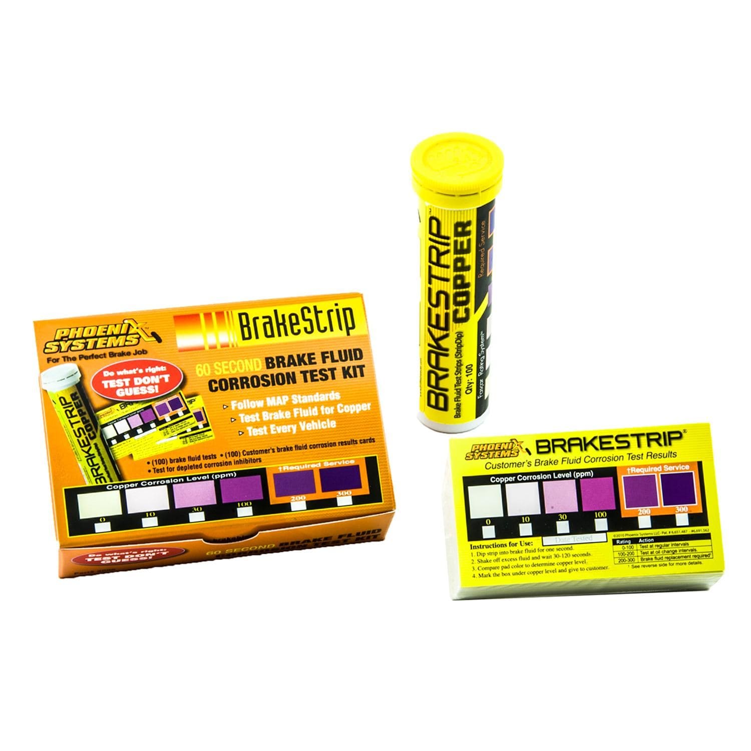 Phoenix Systems Brake Strip Brake Fluid Test Kit | AutoZone