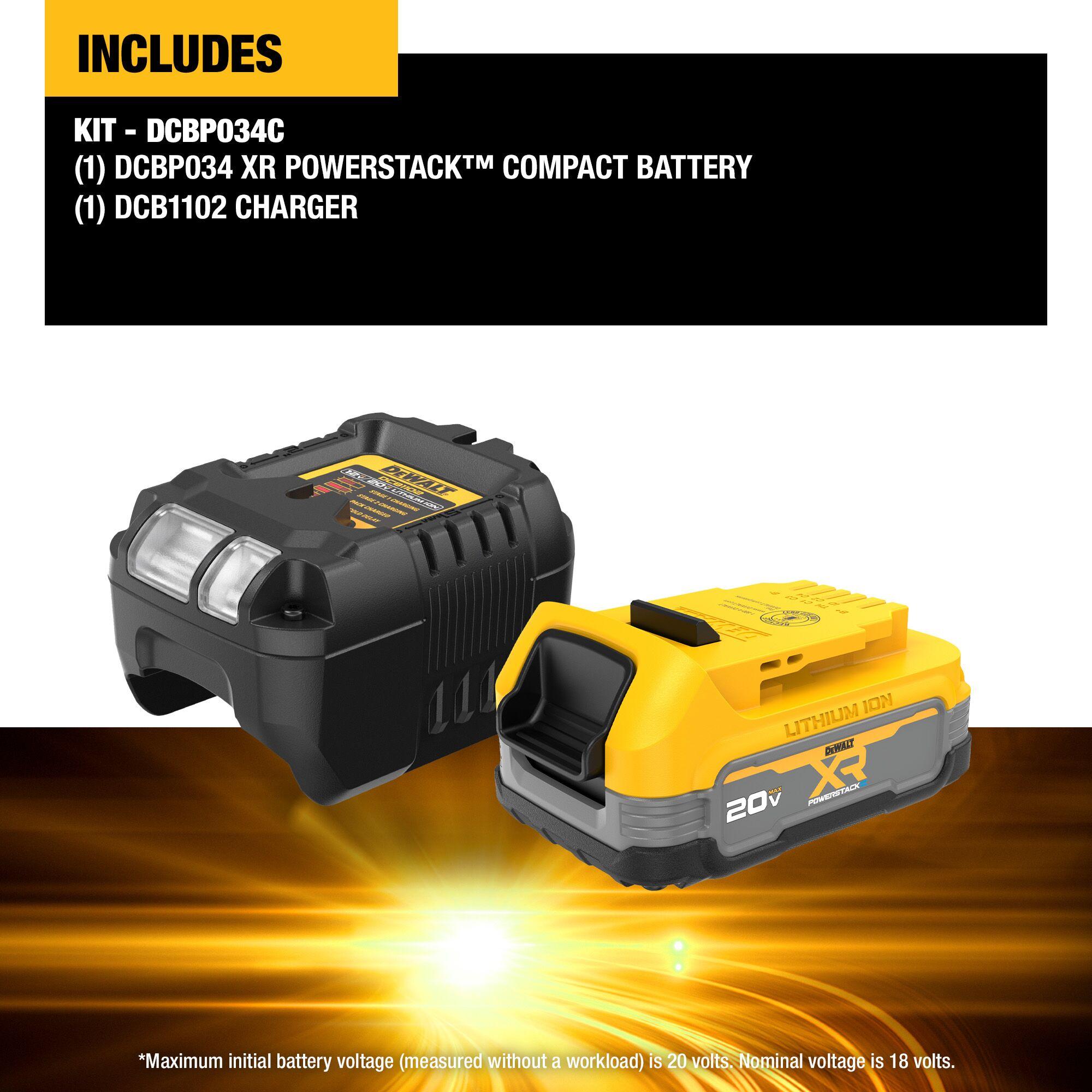 Dewalt Power Tool Battery Pack DCBP034C | AutoZone