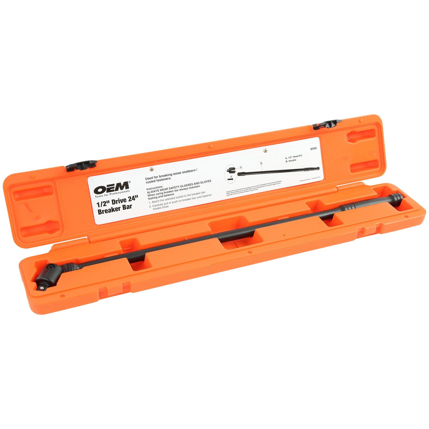 OEMTOOLS 1/2in Drive 24in Breaker Bar | AutoZone