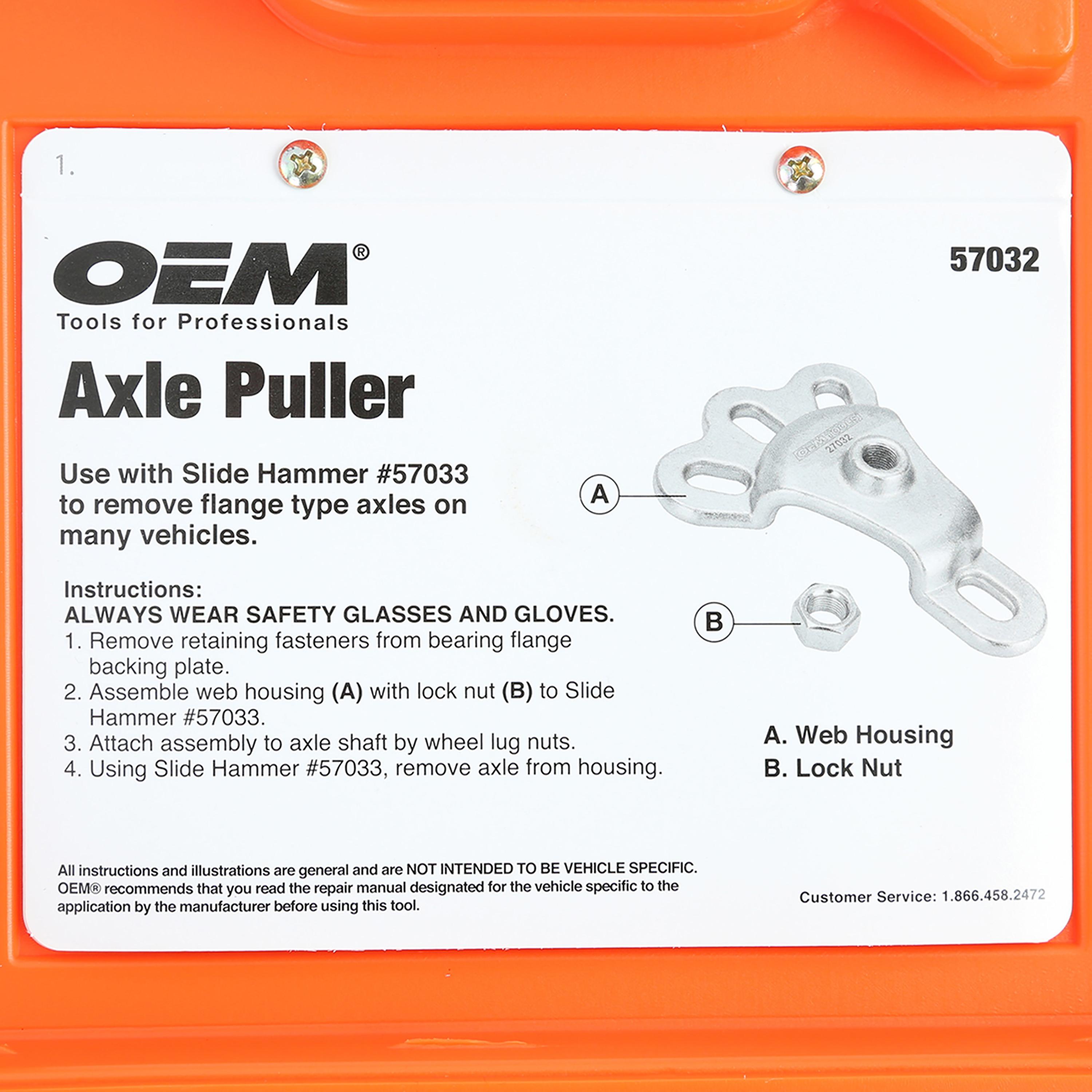 OEMTOOLS Axle Puller | AutoZone