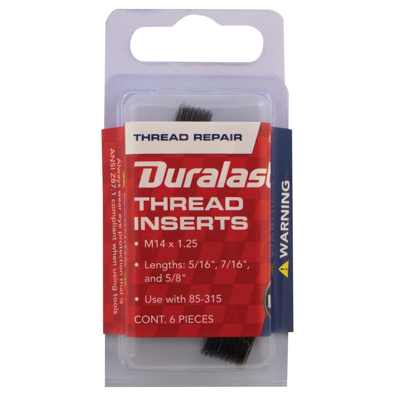 Duralast M14 - 1.25 Thread Repair Inserts | AutoZone