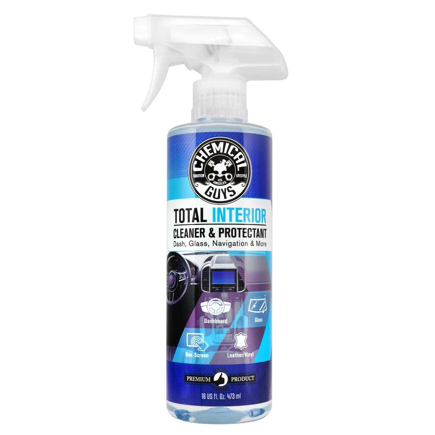 Chemical Guys Total Interior Cleaner and Protectant Spray 16oz | AutoZone