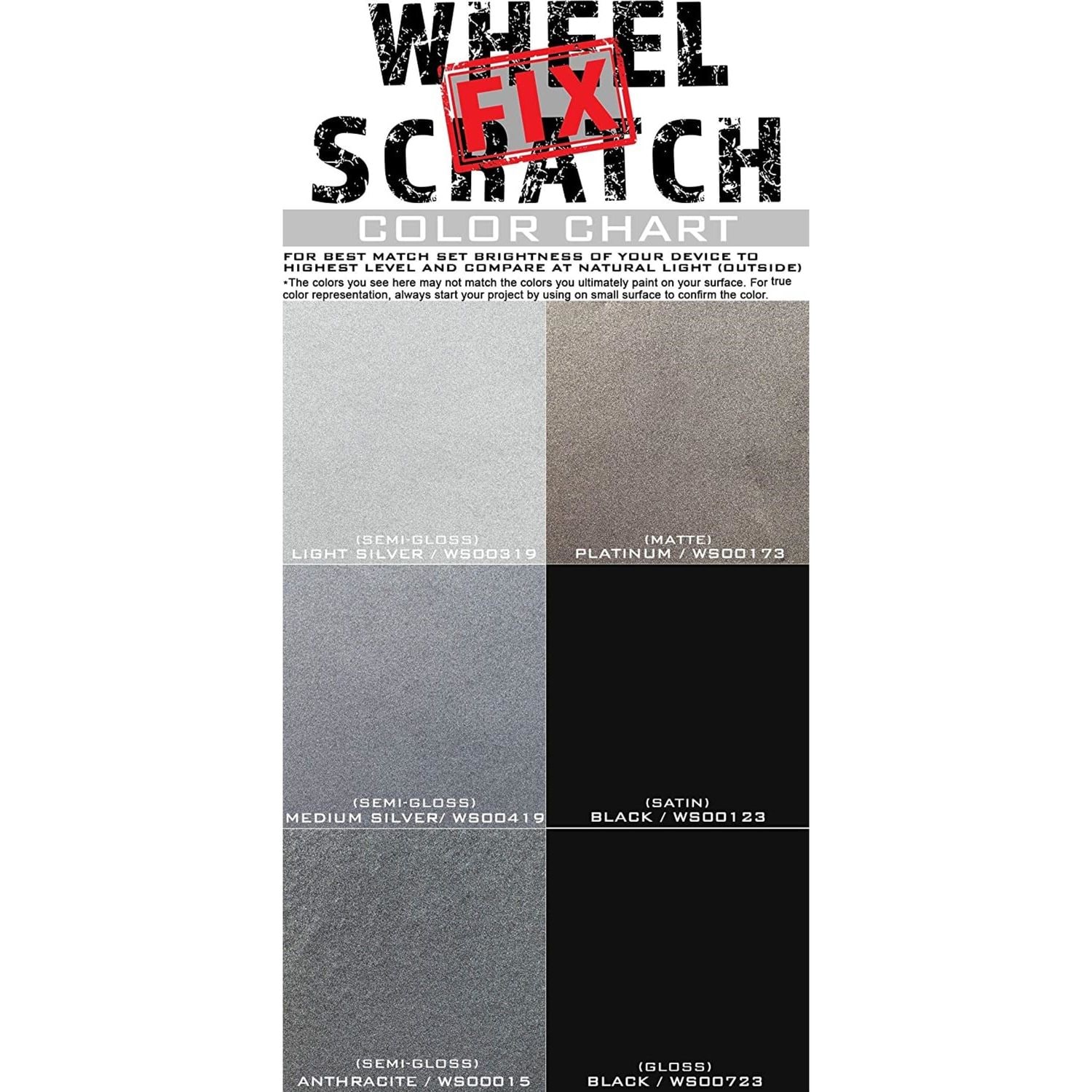 Wheel Scratch Fix All-in-One Wheel Touch Up Kit Black Satin | AutoZone