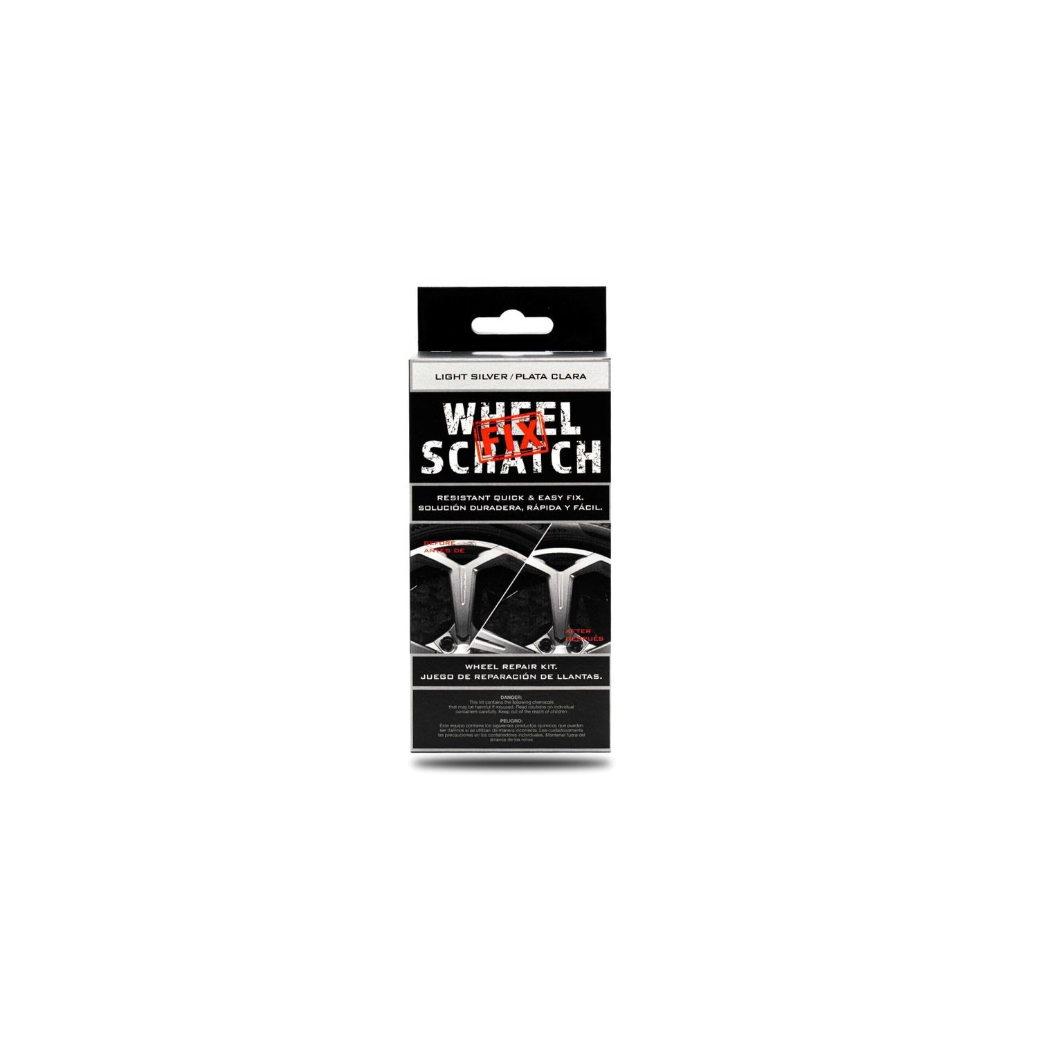 Wheel Scratch Fix All-in-One Wheel Touch Up Kit Light Silver | AutoZone