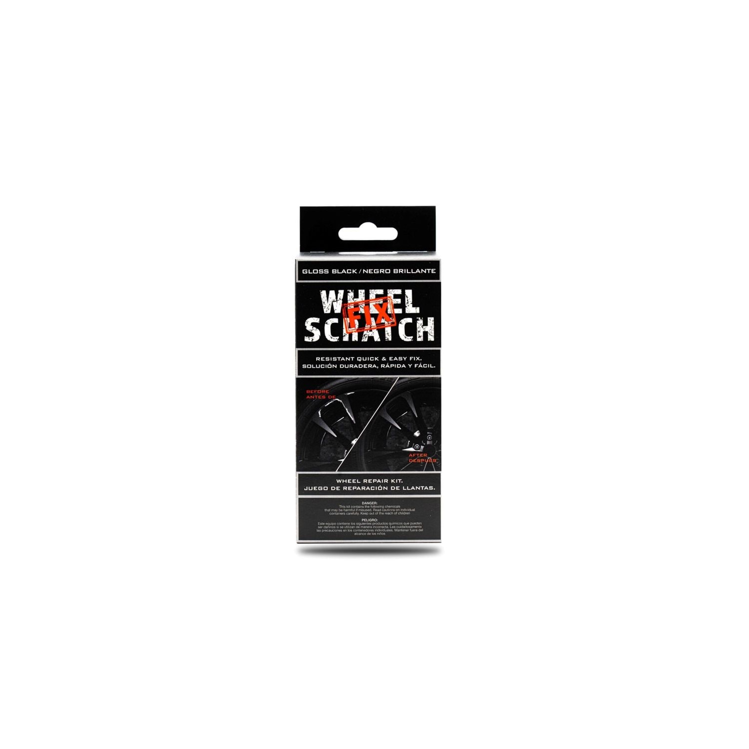 Wheel Scratch Fix All-in-One Wheel Touch Up Kit Black Gloss | AutoZone
