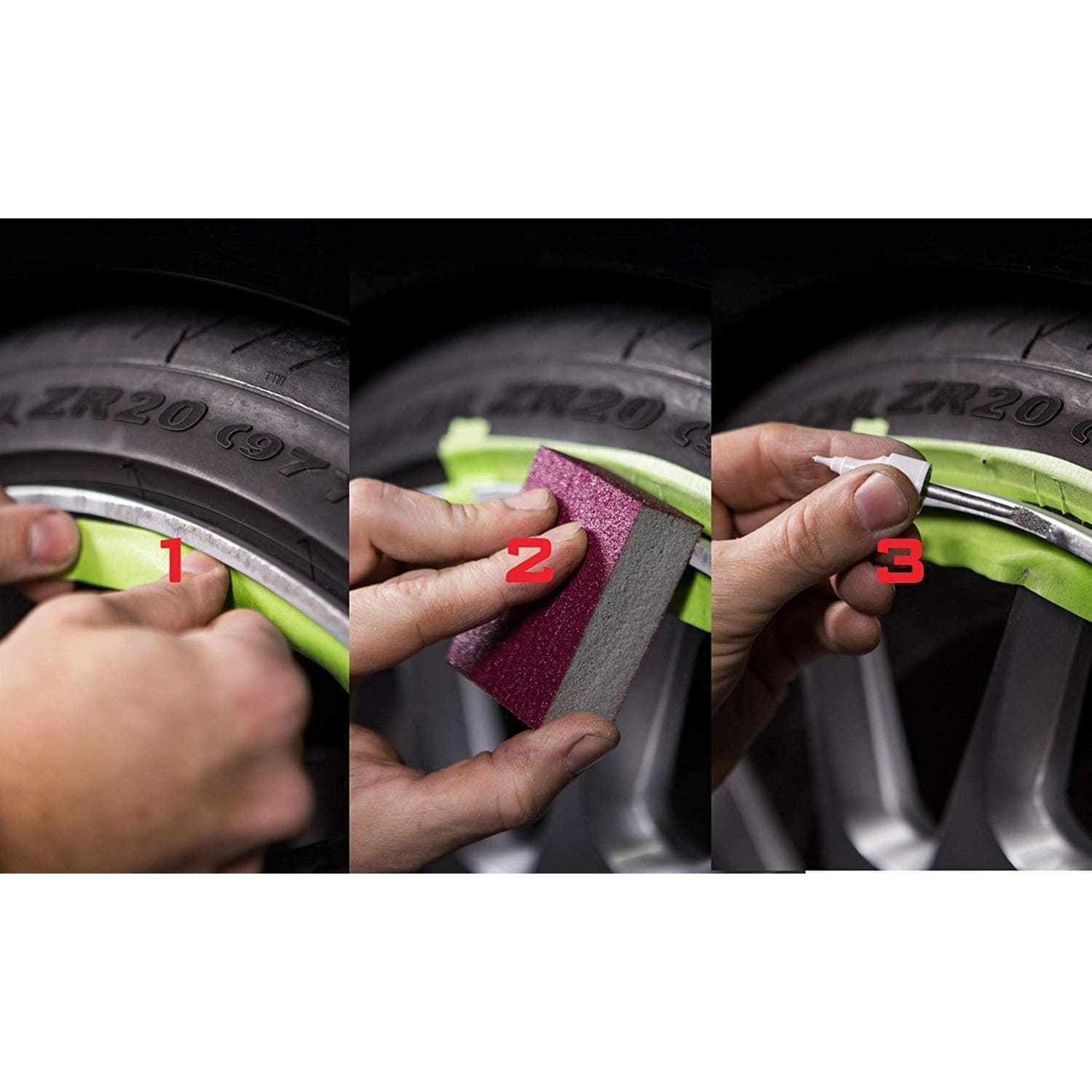 Wheel Scratch Fix All-in-One Wheel Touch Up Kit Black Gloss | AutoZone