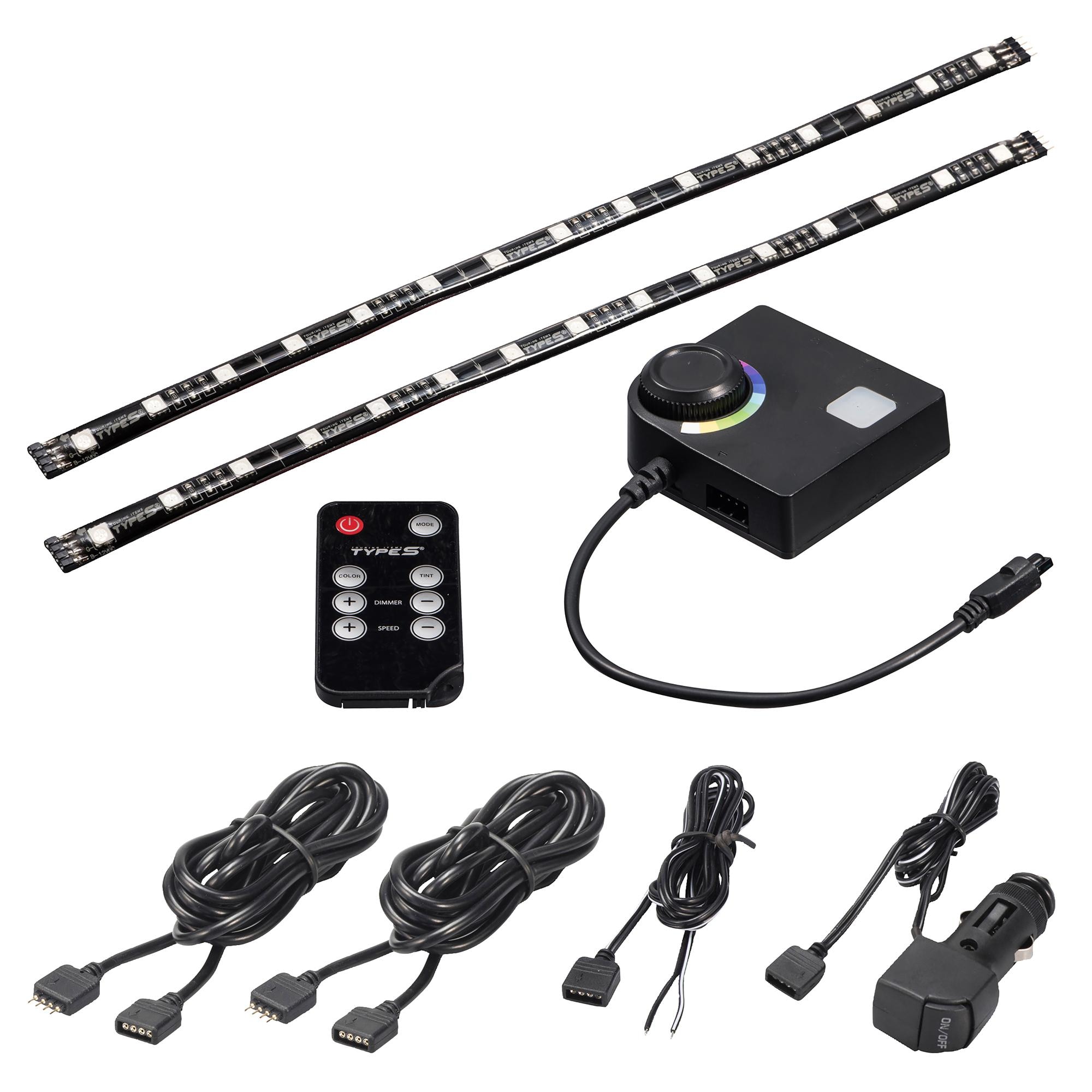 Type S HyperBright LED Kits 24in Multi-Color LED Kit | AutoZone