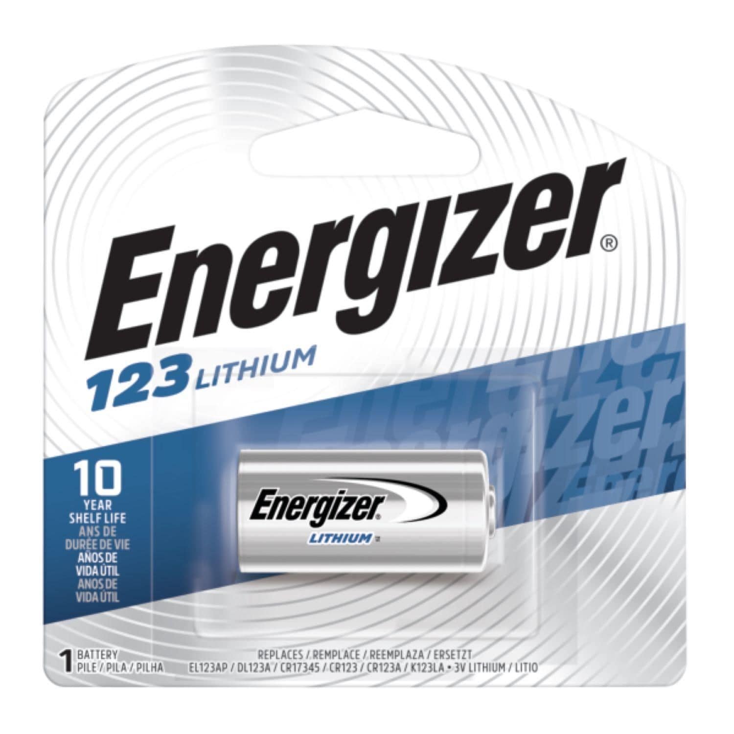 Energizer 123 3 Volt Lithium Coin Battery Pack | AutoZone