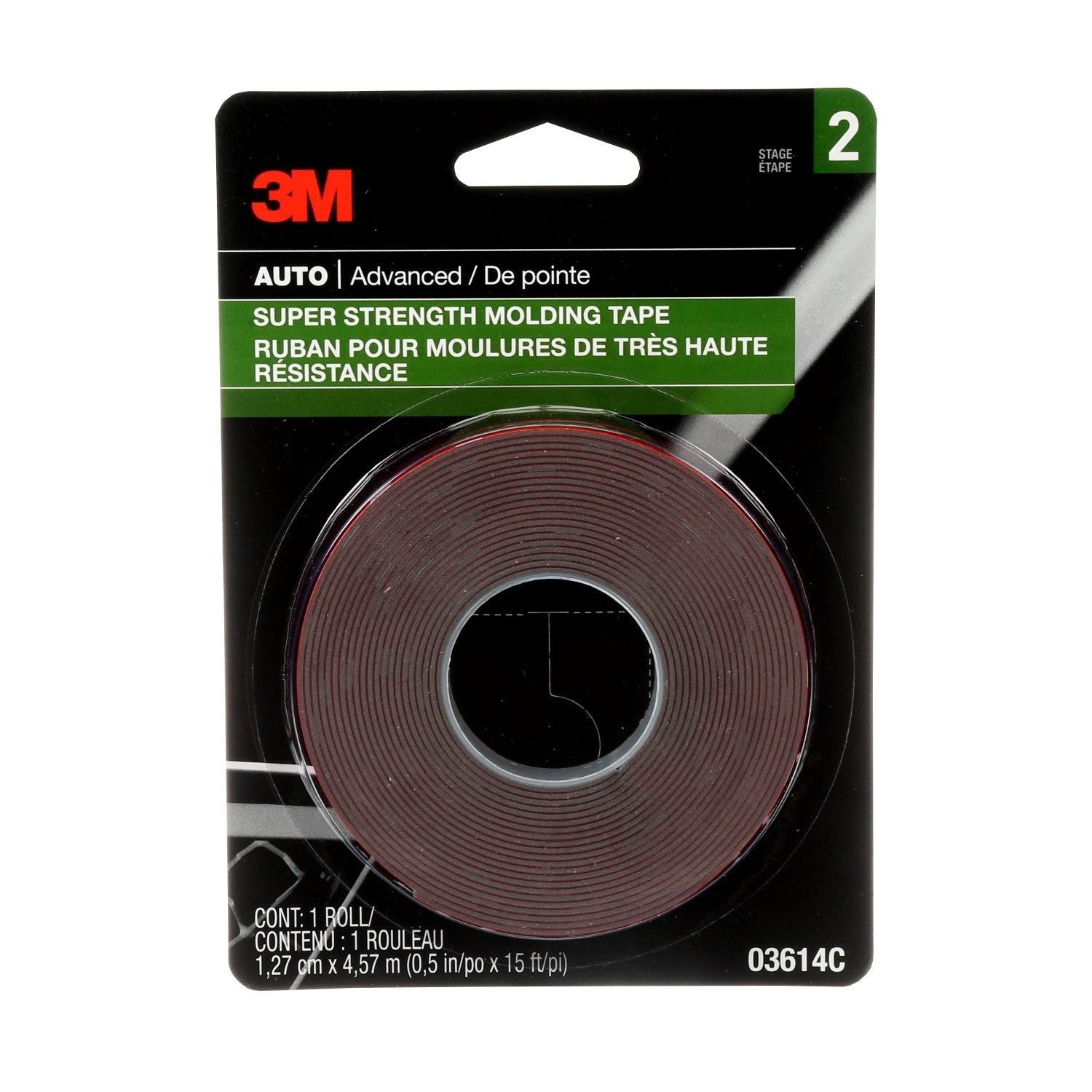 3M 1/2in X 15ft Molding Tape | AutoZone
