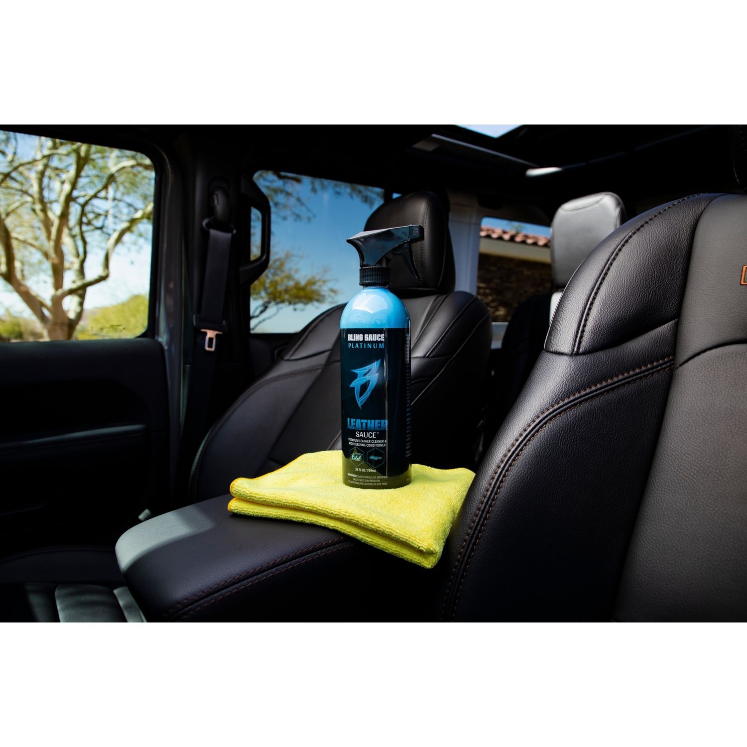 Bling Sauce Sauce Leather Cleaner and Conditioner 16oz | AutoZone
