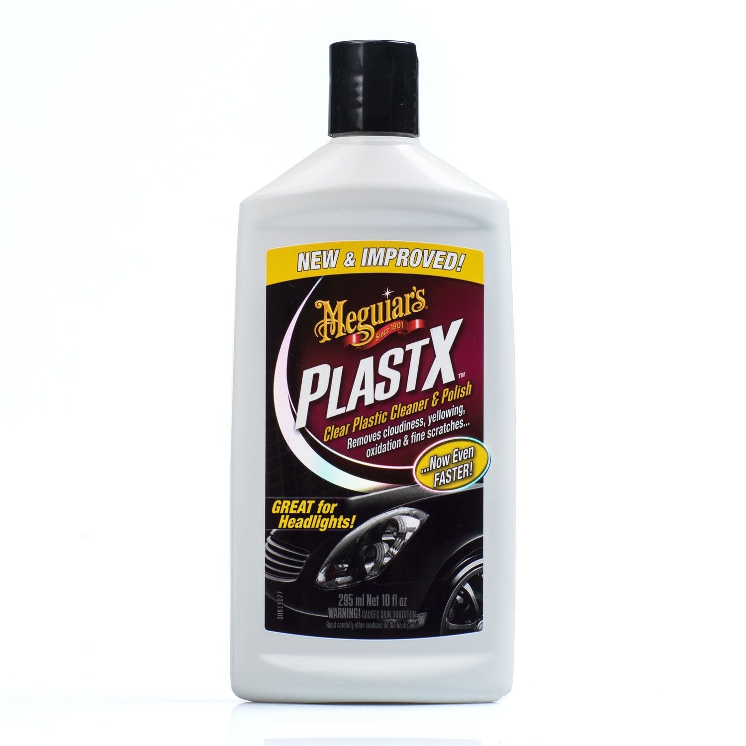 Meguiar's PlastX Clear Plastic Cleaner and Polish Liquid 10oz | AutoZone