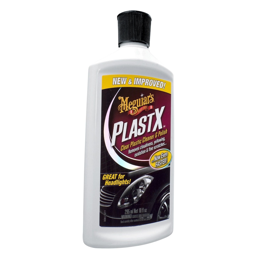 Meguiar's PlastX Clear Plastic Cleaner and Polish Liquid 10oz | AutoZone