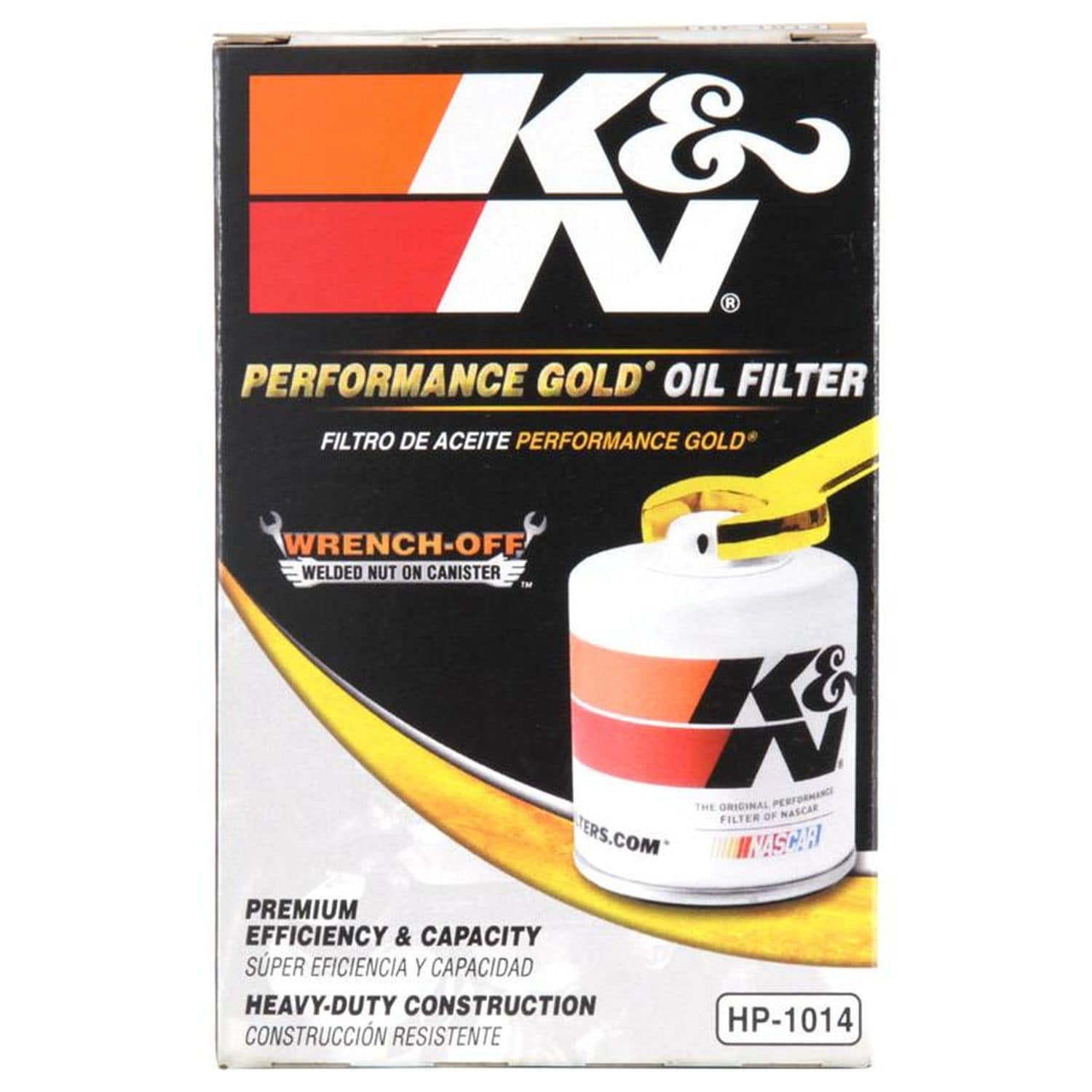 K&N Performance Spin-on Canister Engine Oil Filter HP-1014 | AutoZone