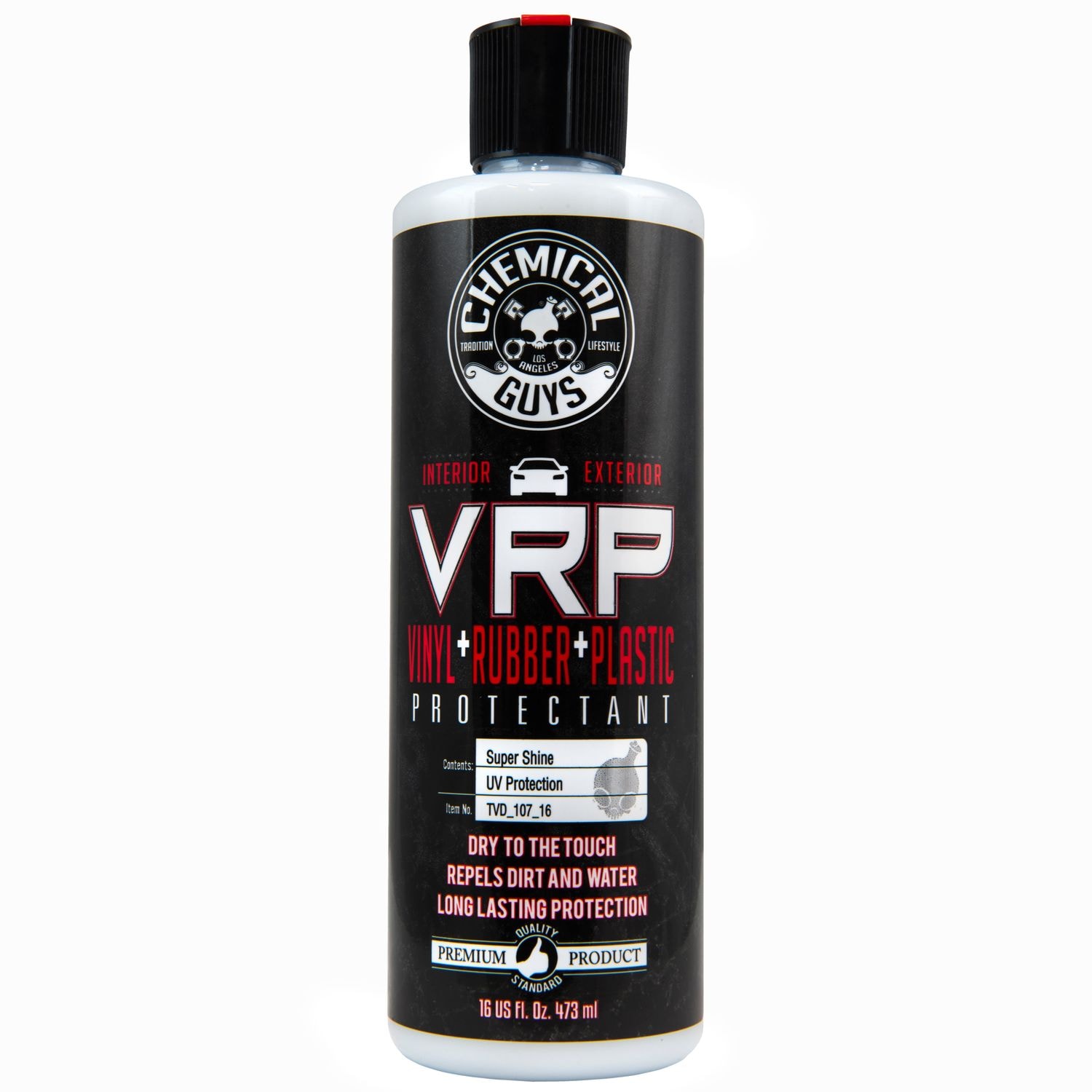Chemical Guys Vinyl, Rubber, Plastic Shine and Protectant 16oz | AutoZone