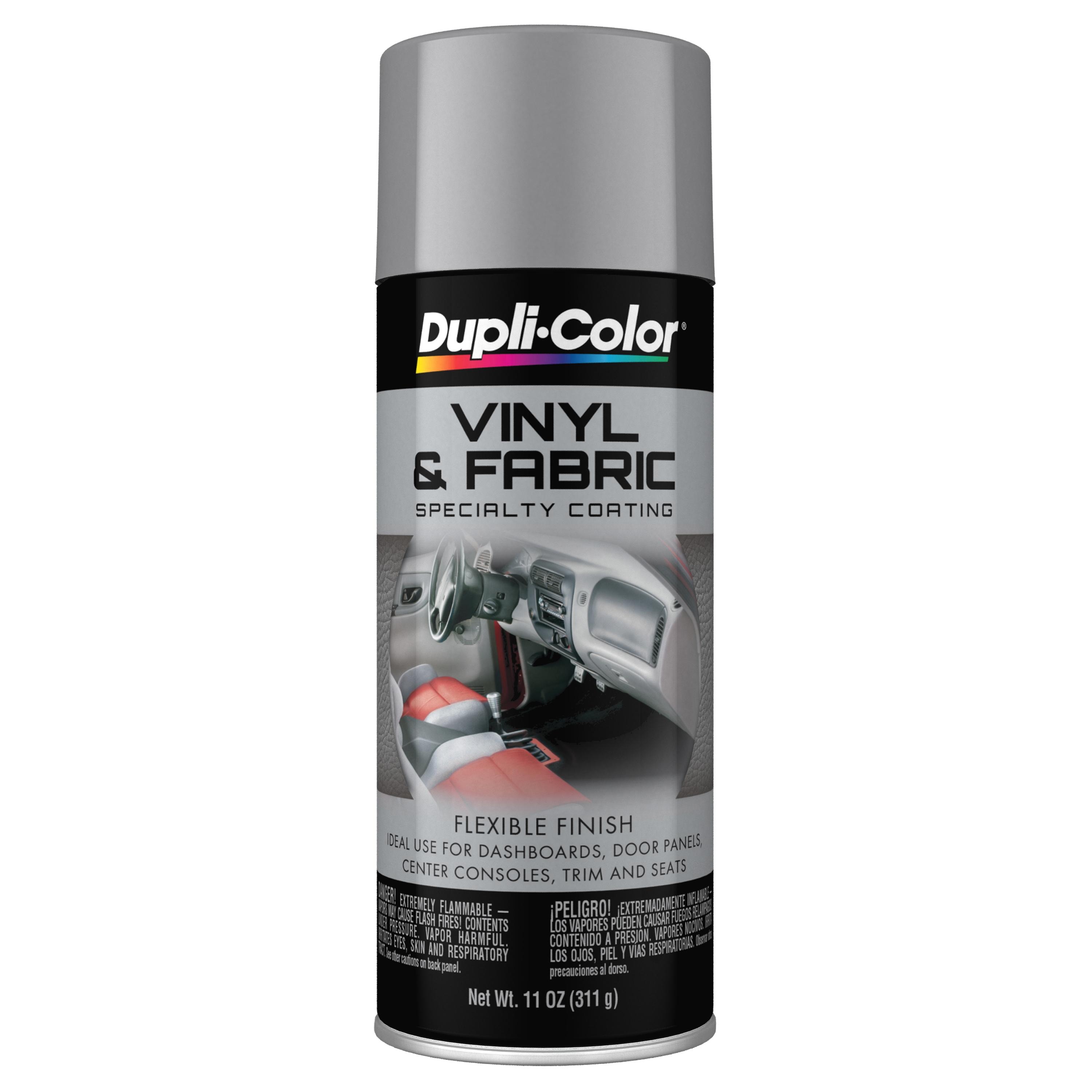 Dupli-Color Medium Gray Vinyl & Fabric Spray Paint 11oz | AutoZone