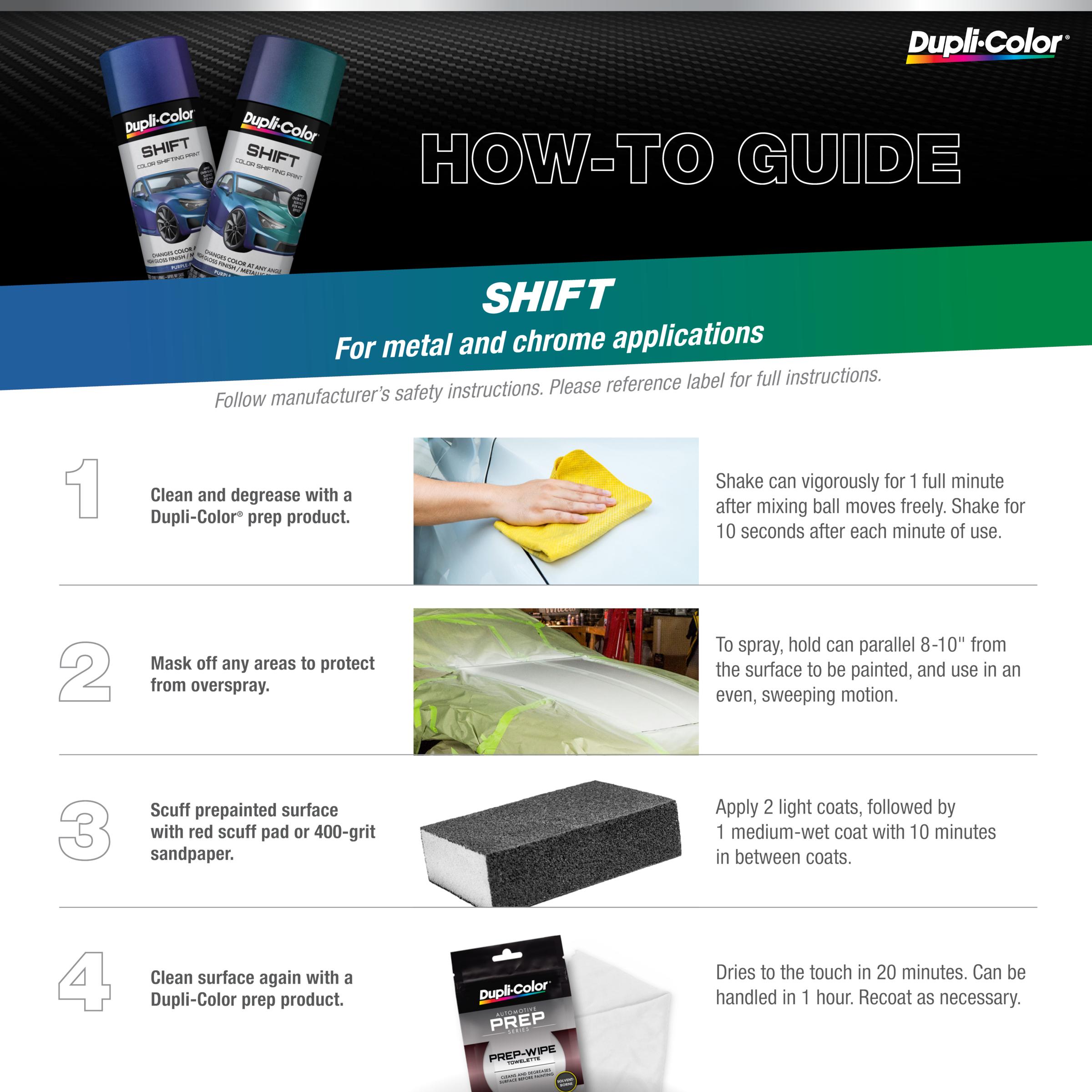 Dupli-Color Purple to Blue Color Shifting Paint 12Oz | AutoZone