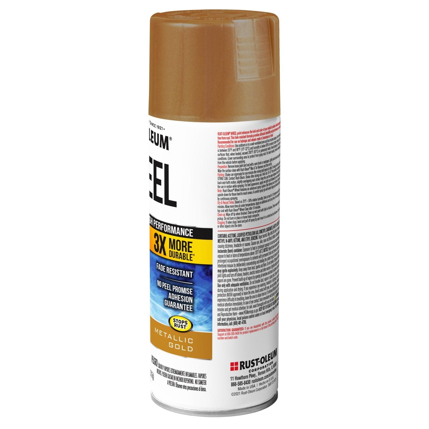 Rust-Oleum Gold Wheel Spray Paint | AutoZone