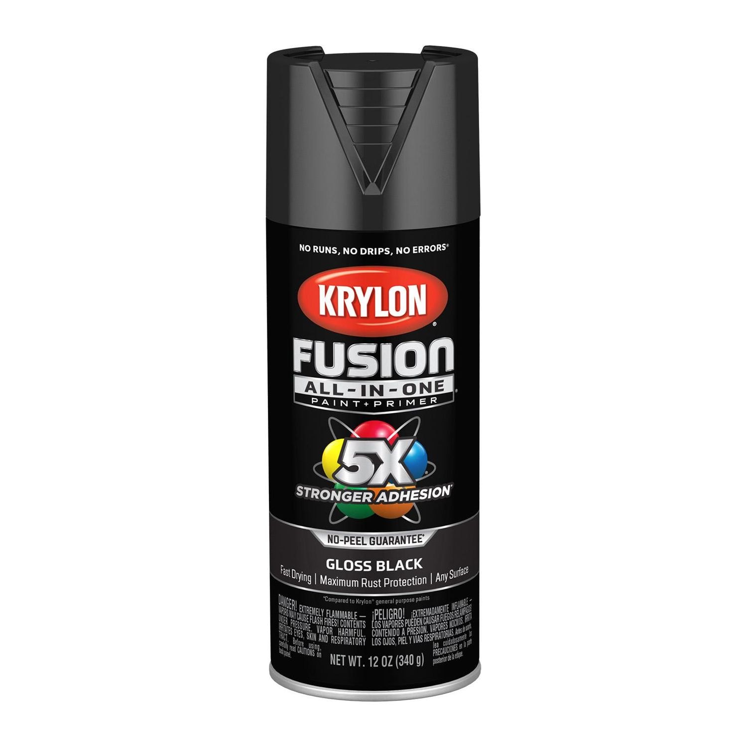 Krylon Gloss Black Spray Paint | AutoZone