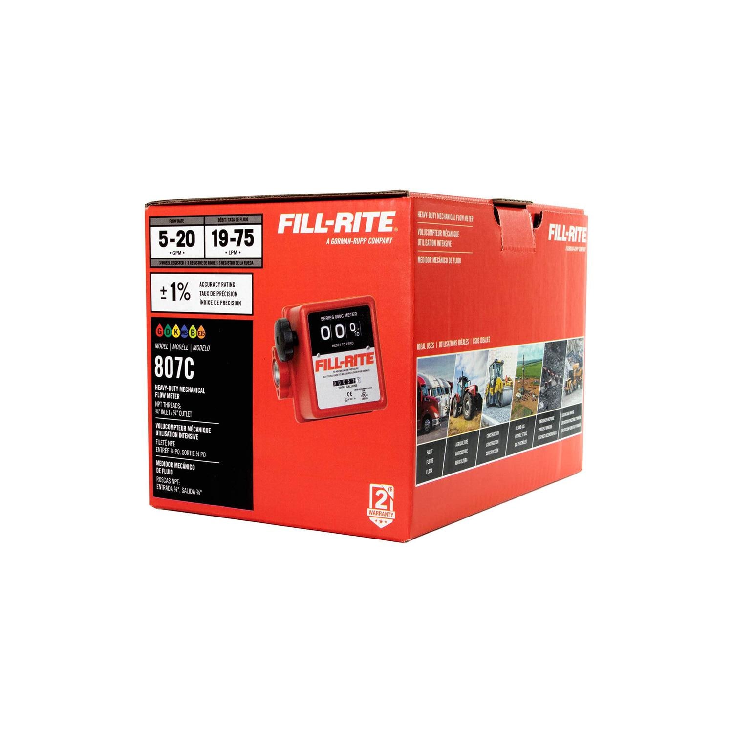 Fill-Rite Fuel Transfer Tank Kit 807C | AutoZone