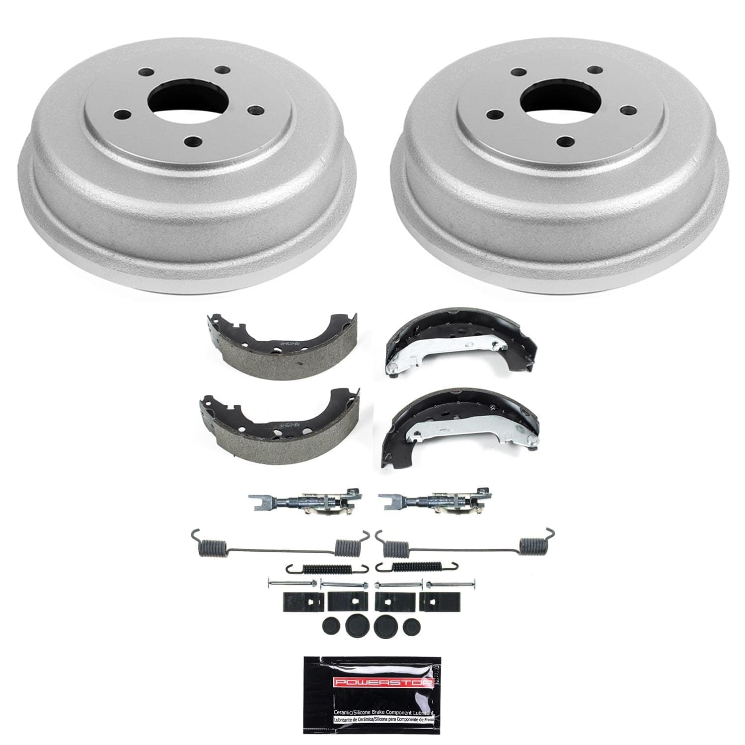 PowerStop Drum Brake Shoe and Drum Kit KOE15512DK | AutoZone